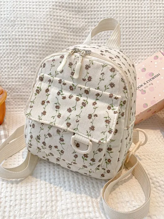 Bow Print School Backpack | Savana | Bestsellers