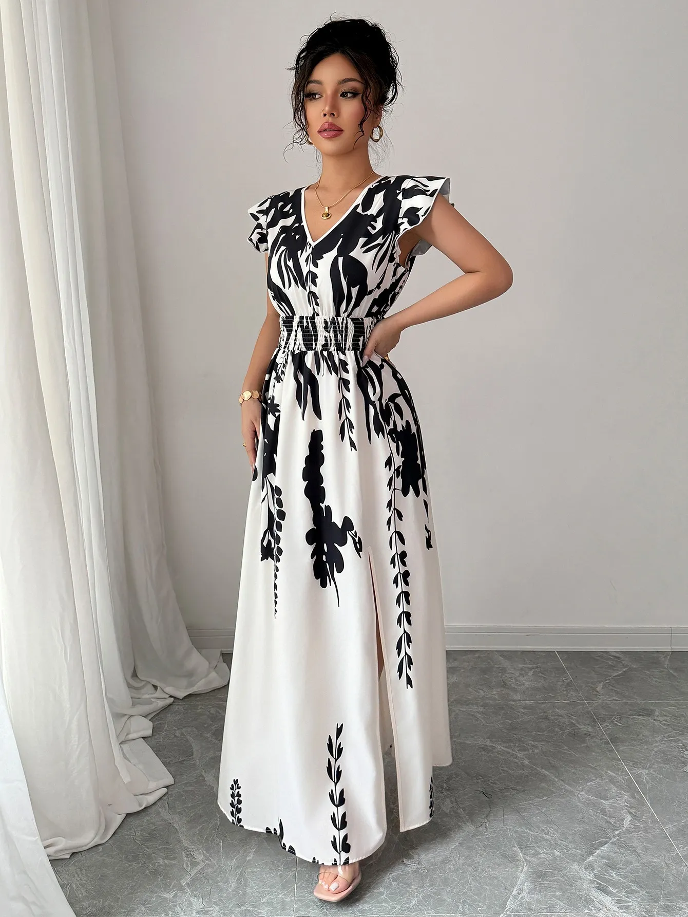 Slit A-Line Dress | Savana | Bestsellers
