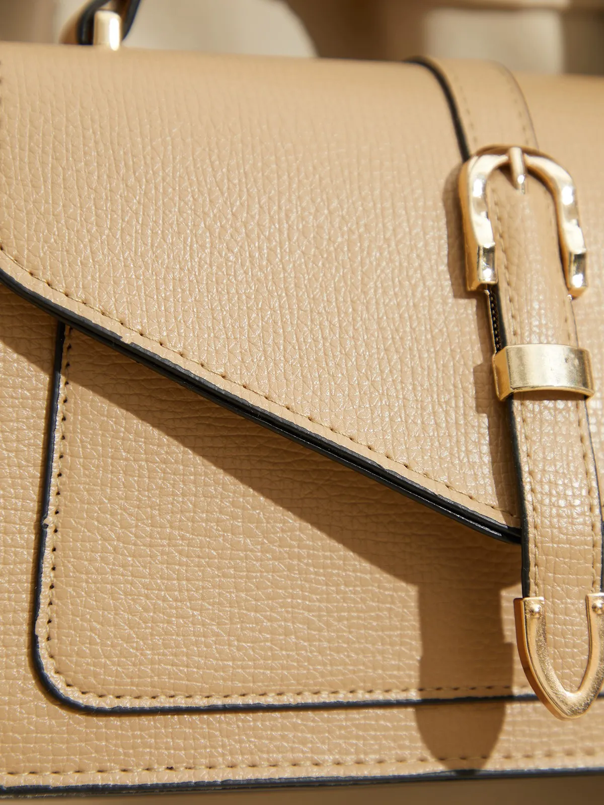 Solid Box Shoulder Bag | Savana | Bestsellers