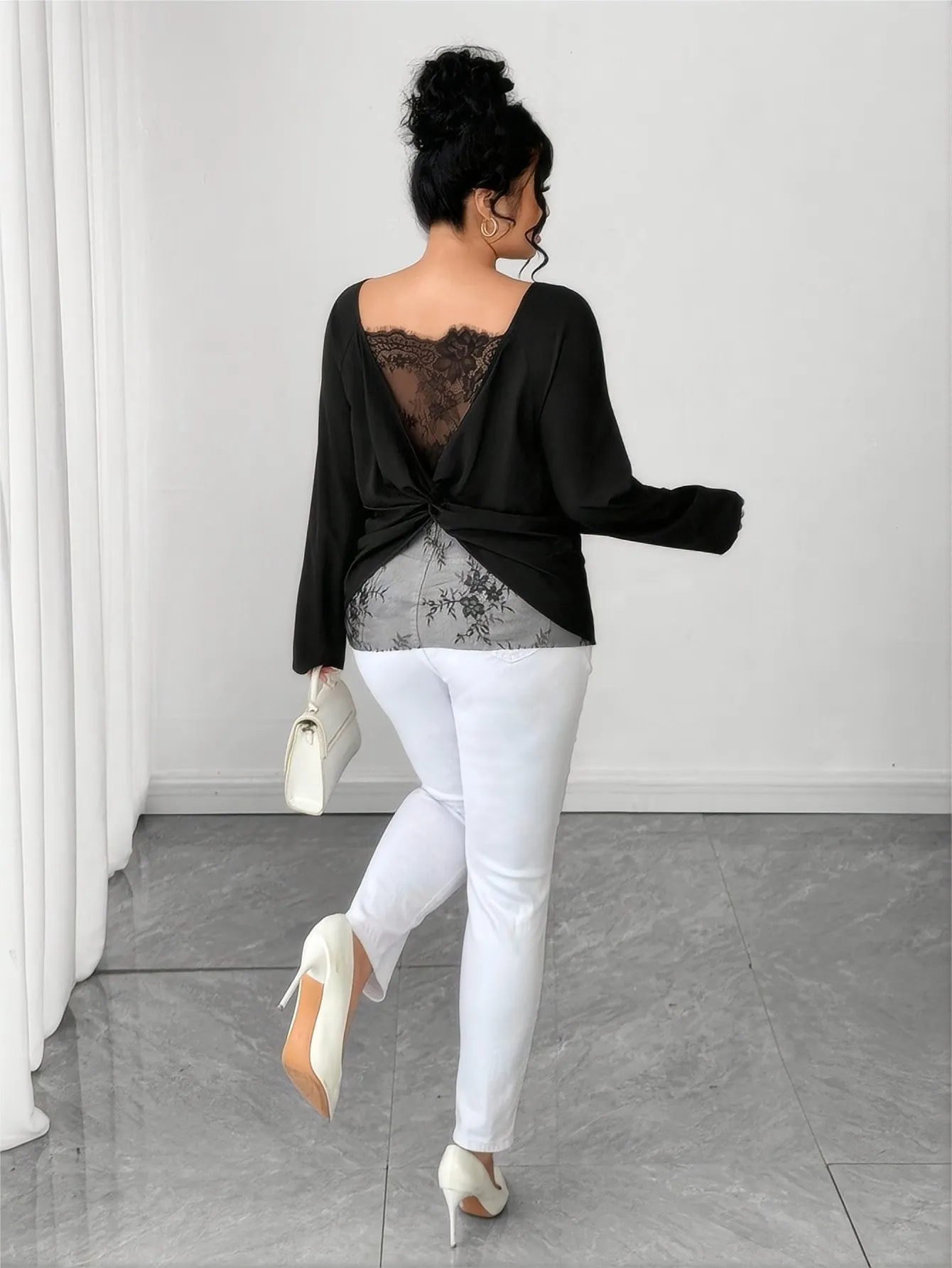 Plus Size Sheer Top | Savana | Bestsellers