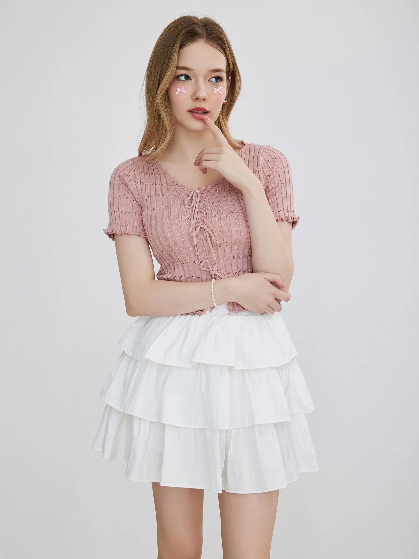 Openwork Knit Top | Savana | Bestsellers