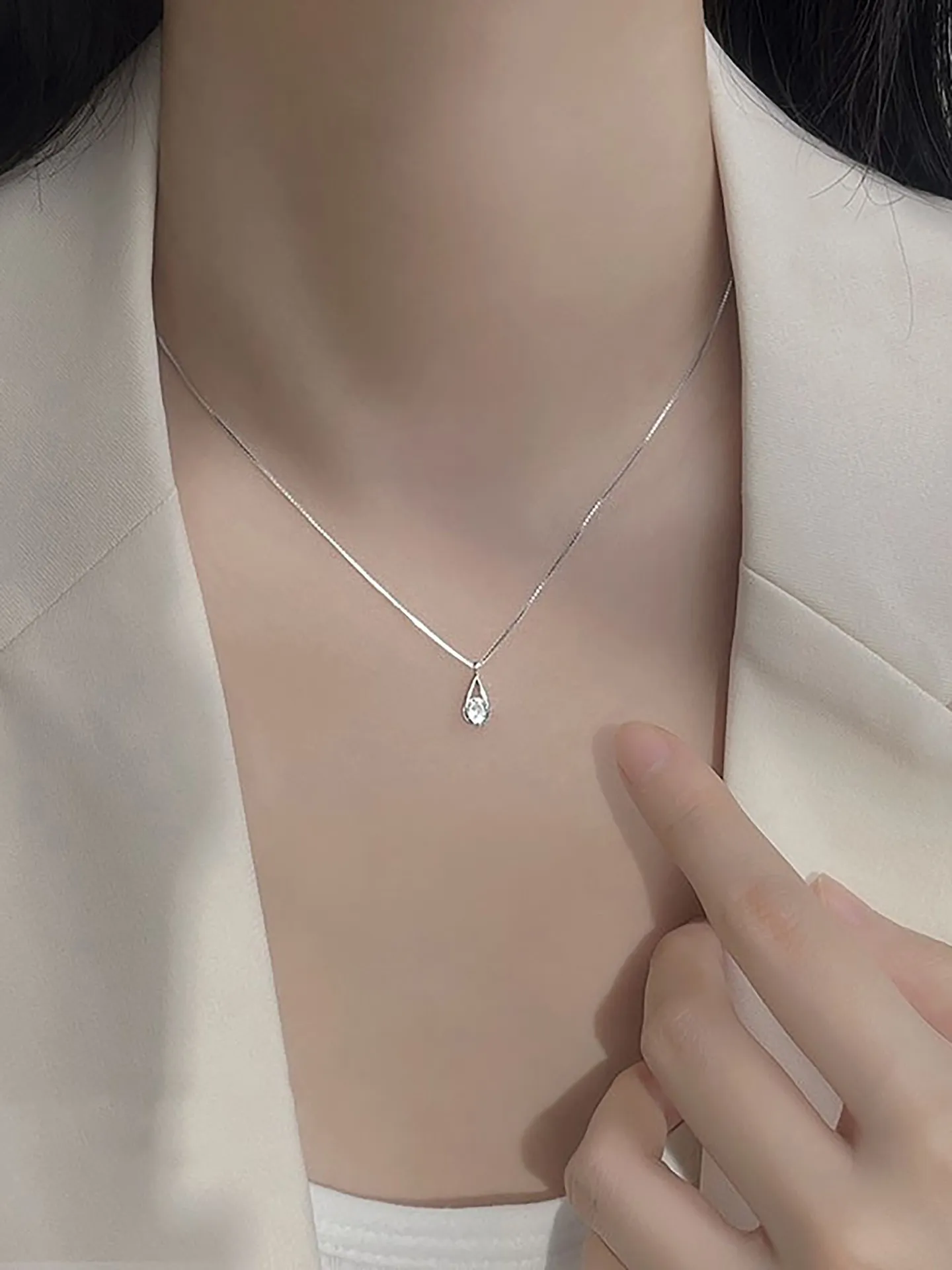 Water Drop Artificial jewellery - Pendant Necklace | Savana | Bestsellers