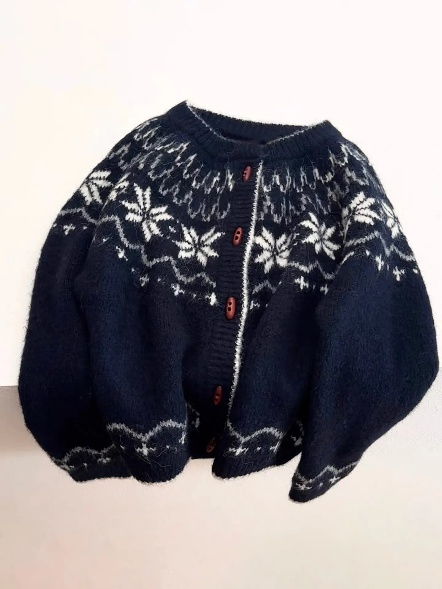 Jacquard Knit Cardigan | Savana | Bestsellers