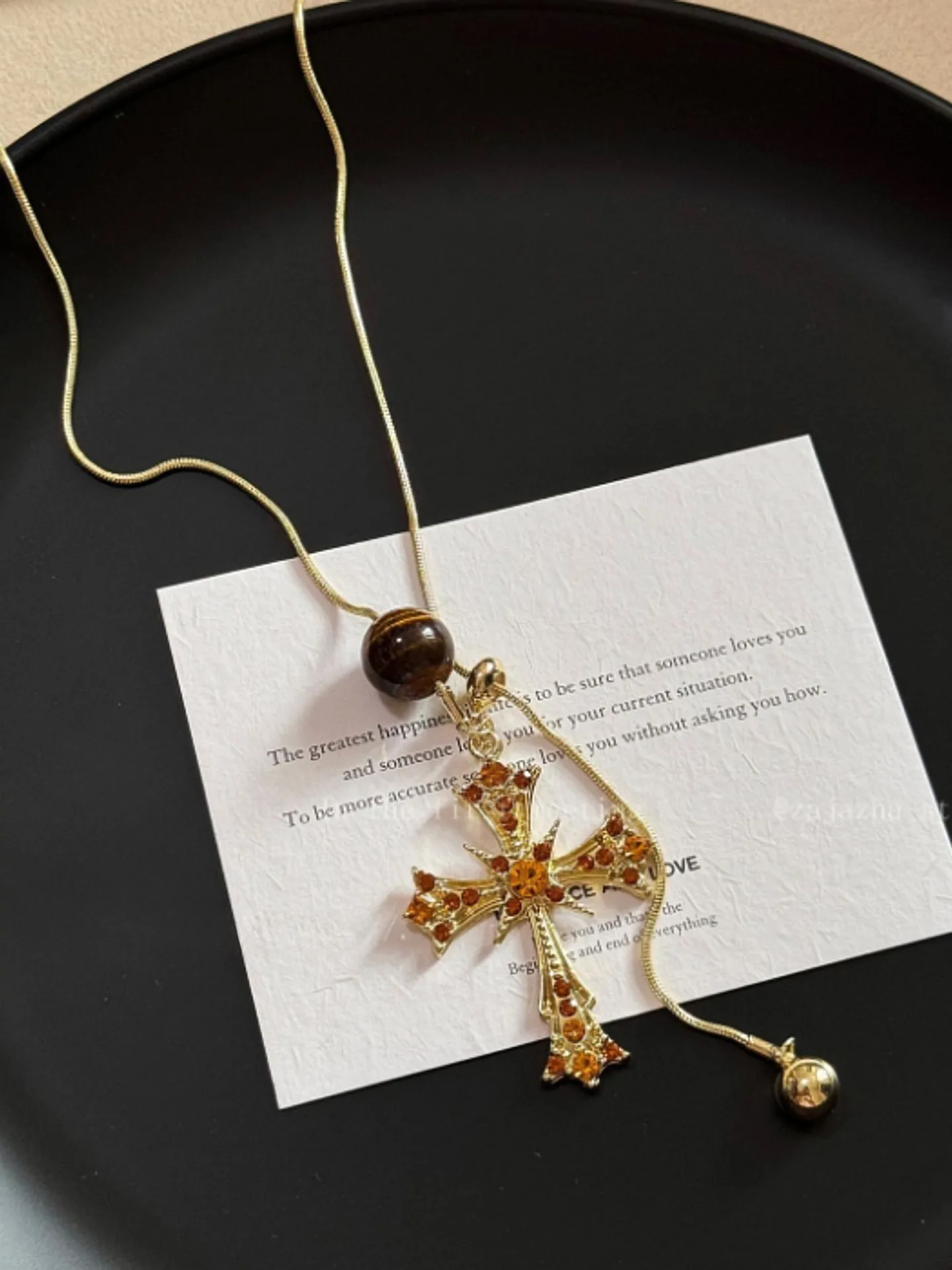 Cross Artificial Jewellery - Sweater Chain | Savana | Bestsellers