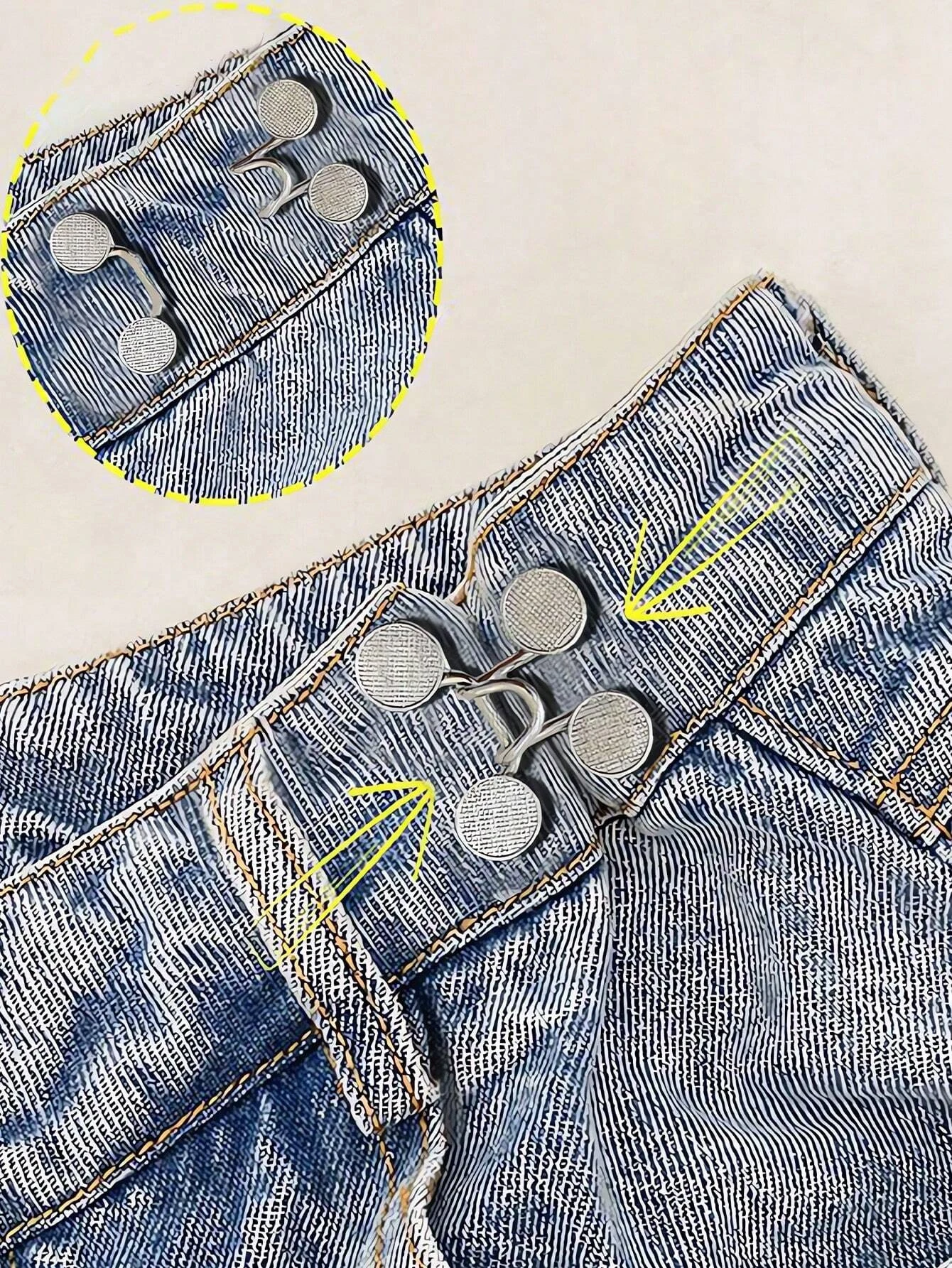 2pairs Adjustable Buckle Clothing adjuster | Savana | Bestsellers