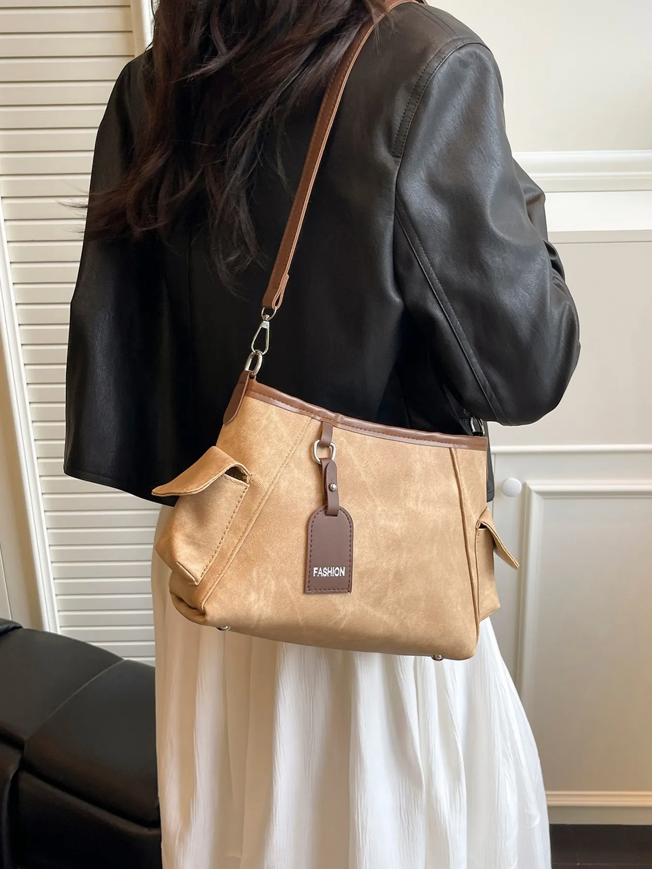 Color Block Crossbody Bag | Savana | Bestsellers