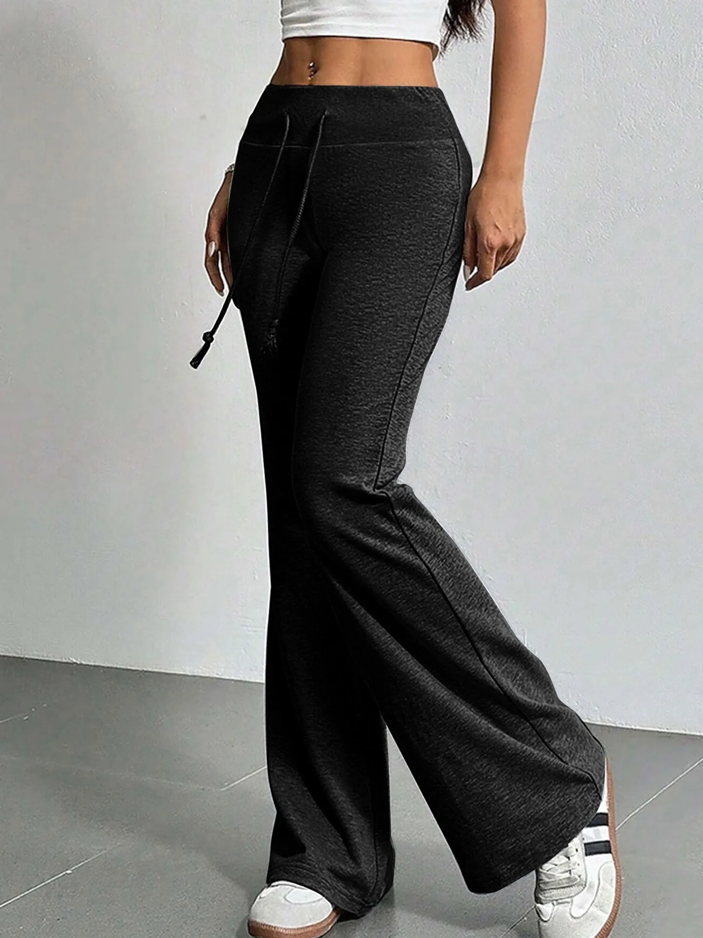 Drawstring Flare Leg Pants | Savana | Bestsellers