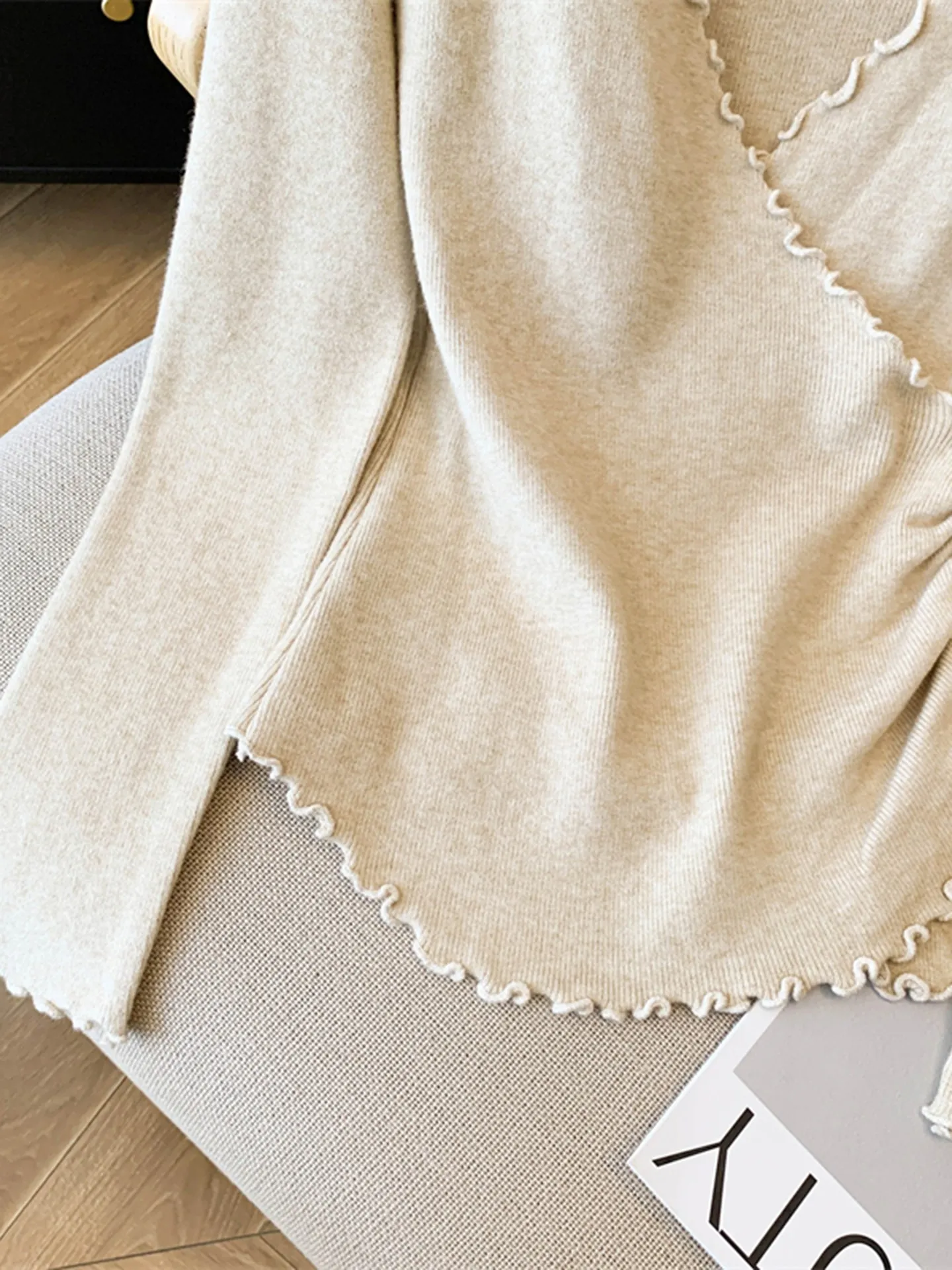 Ruffle Knit Top | Savana | Bestsellers