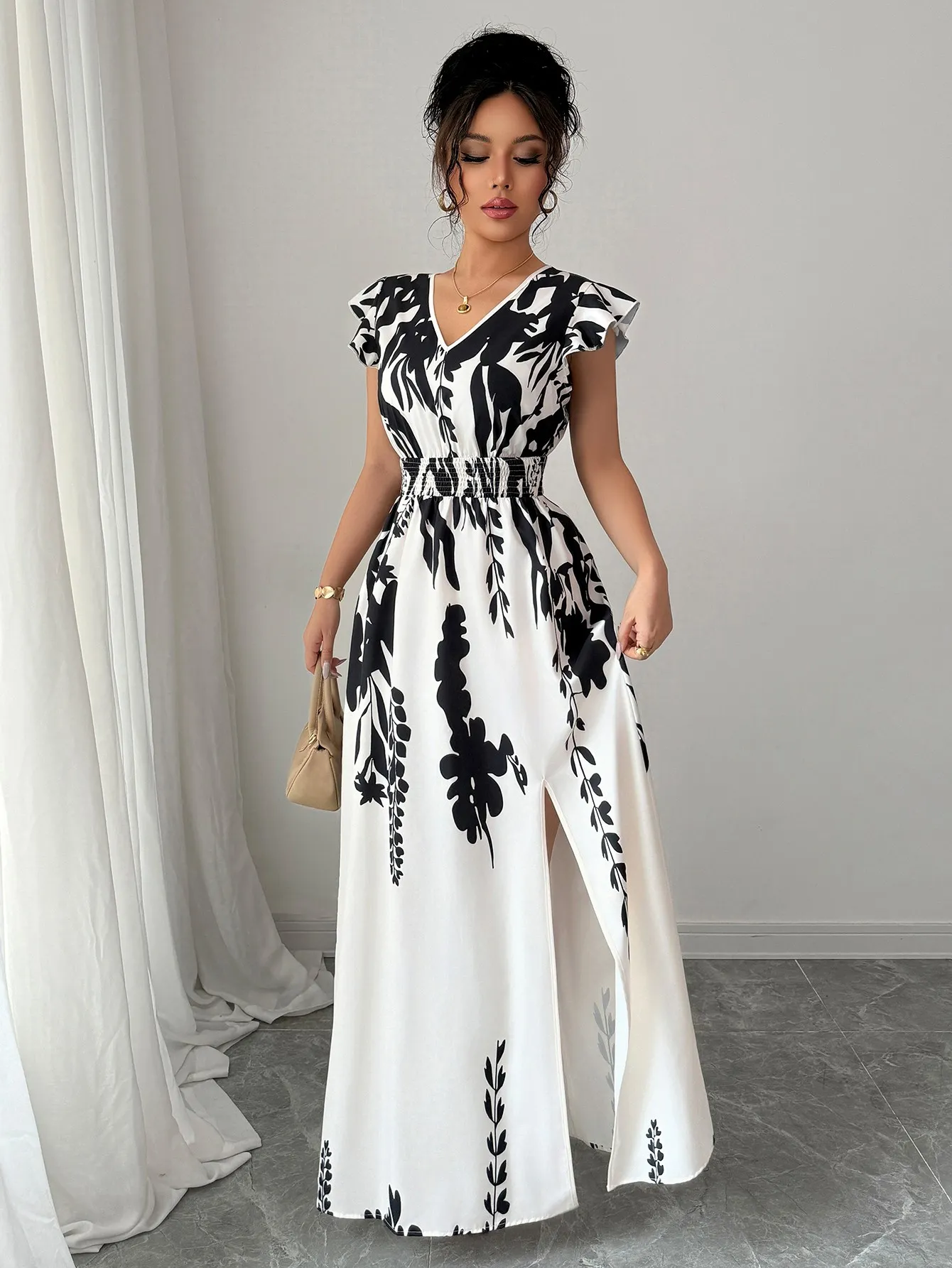 Slit A-Line Dress | Savana | Bestsellers