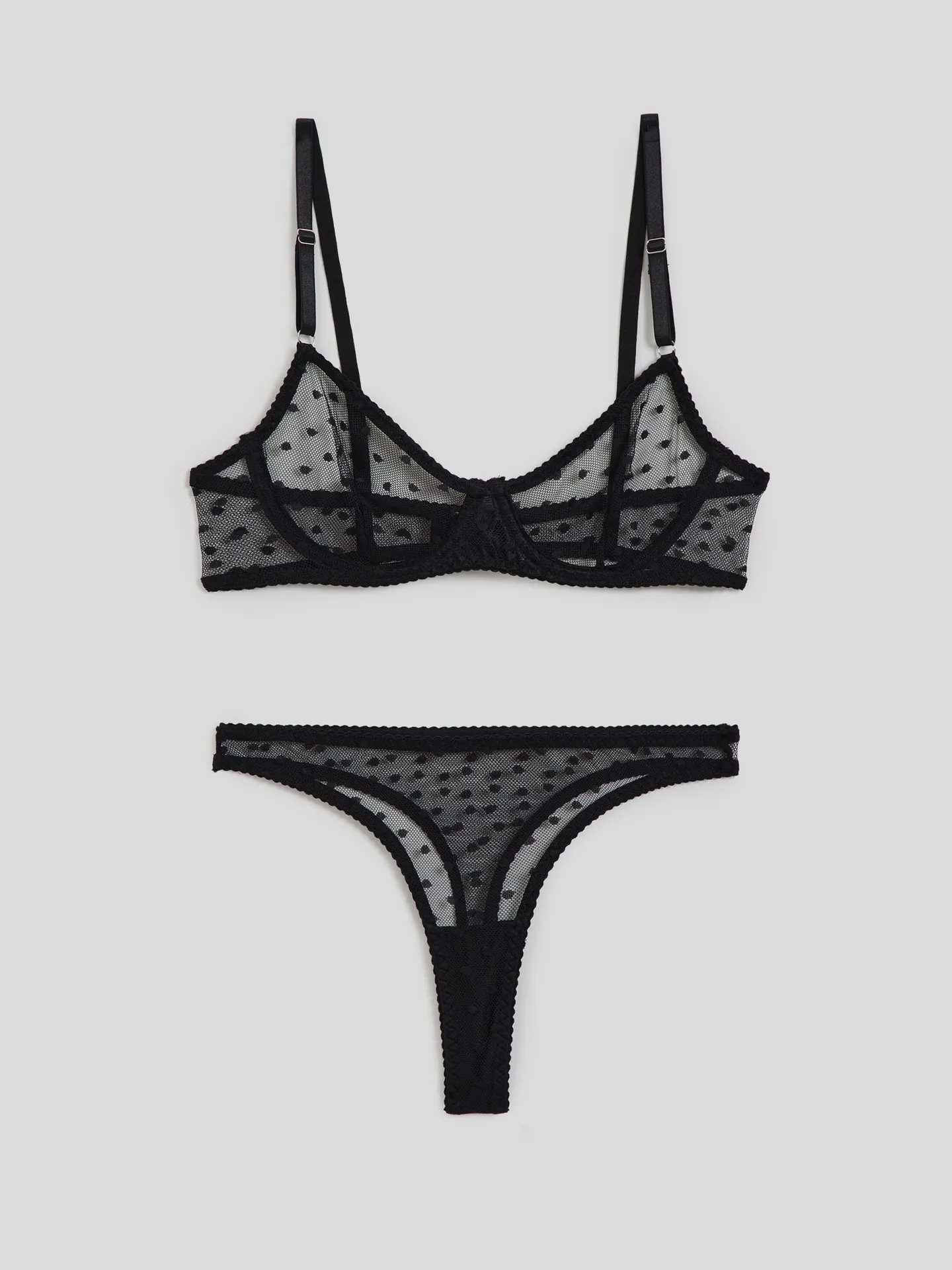 Sheer Bra Panty Set Savana Bestsellers