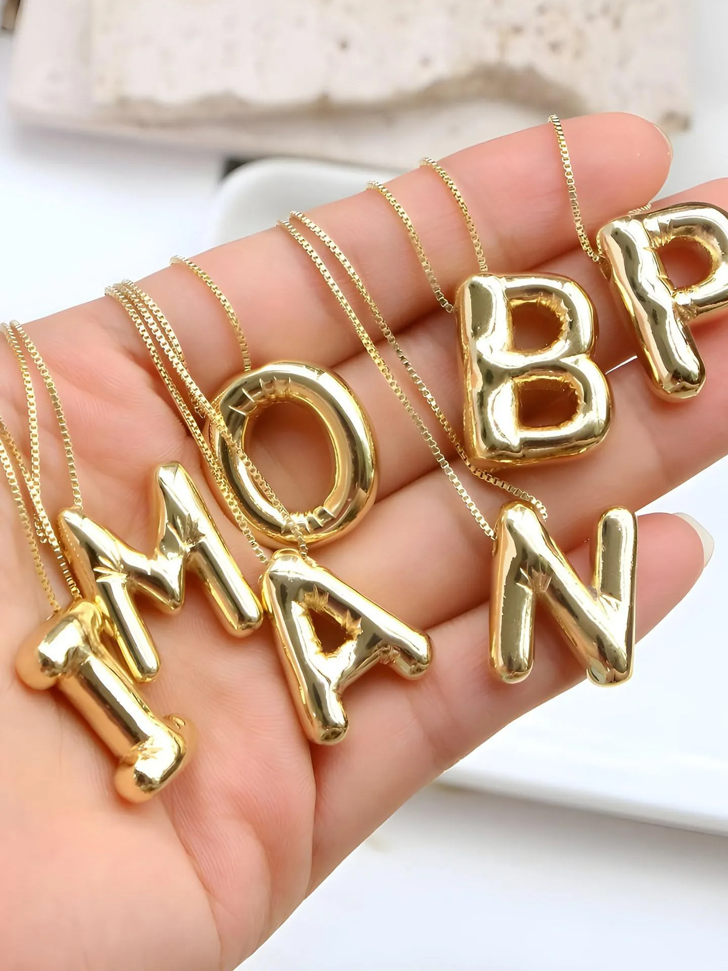 Alphabet Artificial jewellery - Pendant Necklace | Savana | Bestsellers