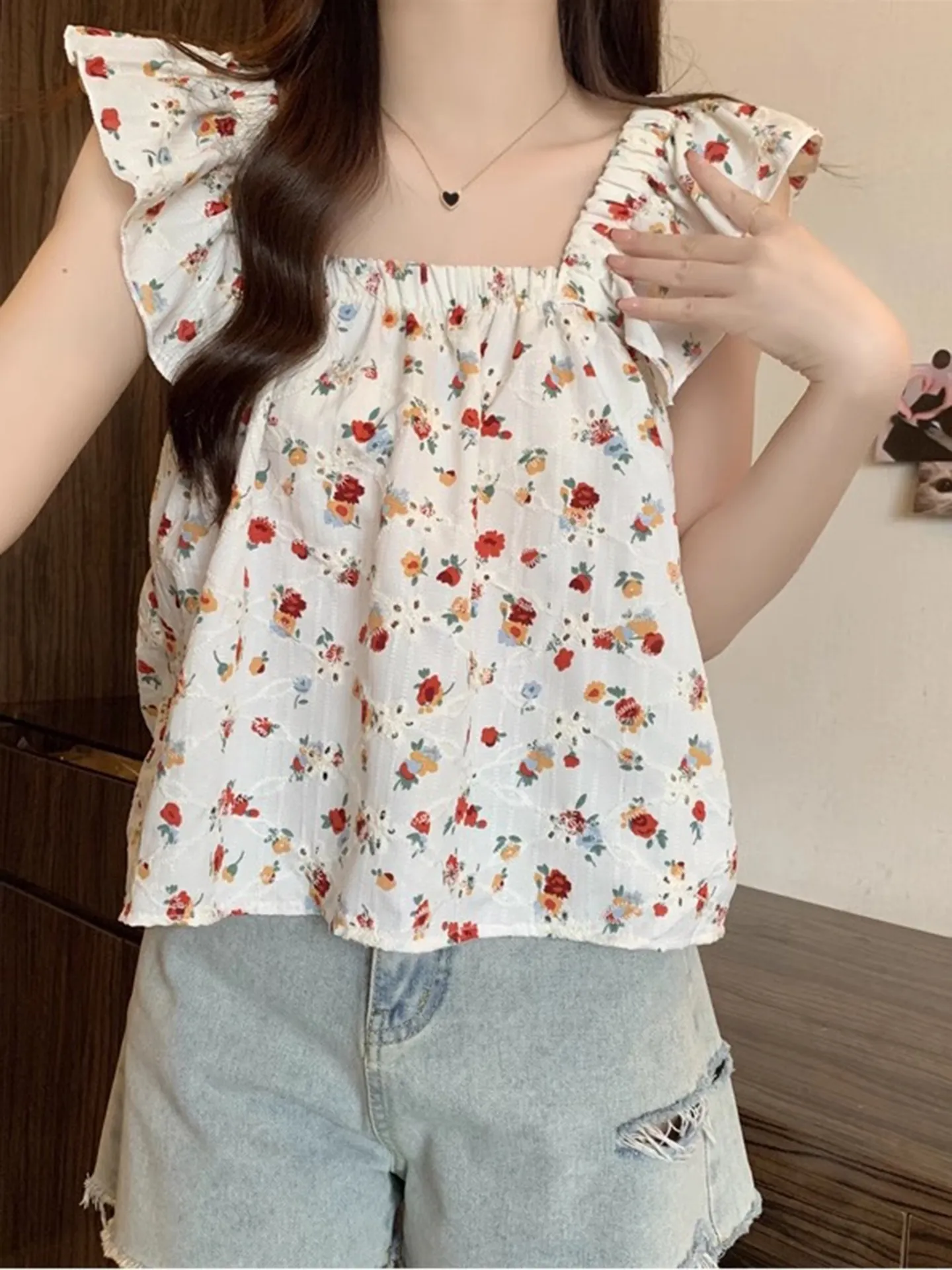 Ruffle Tank Top | Savana | Bestsellers