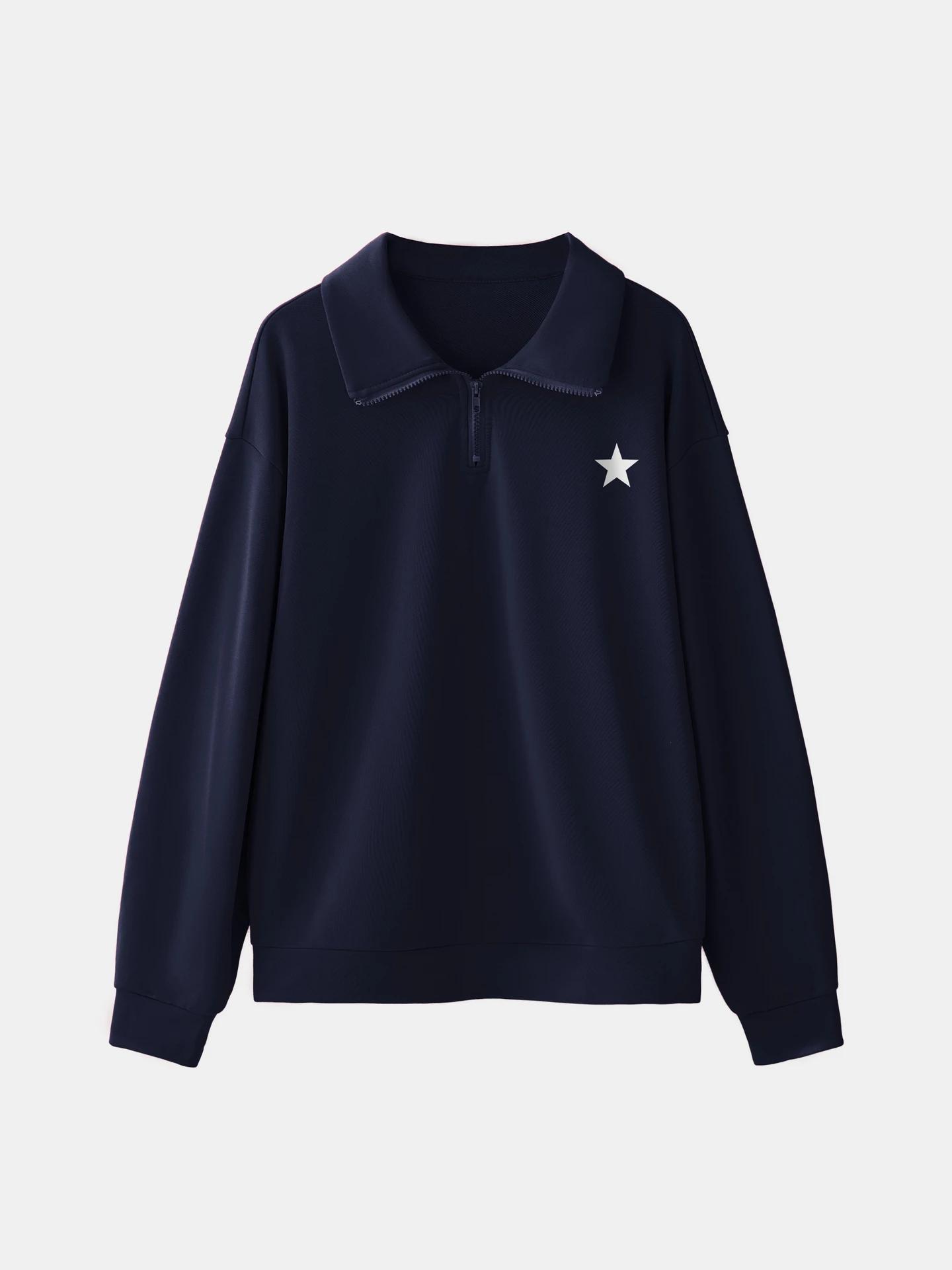 Half Placket Sweatshirt | Savana | Bestsellers