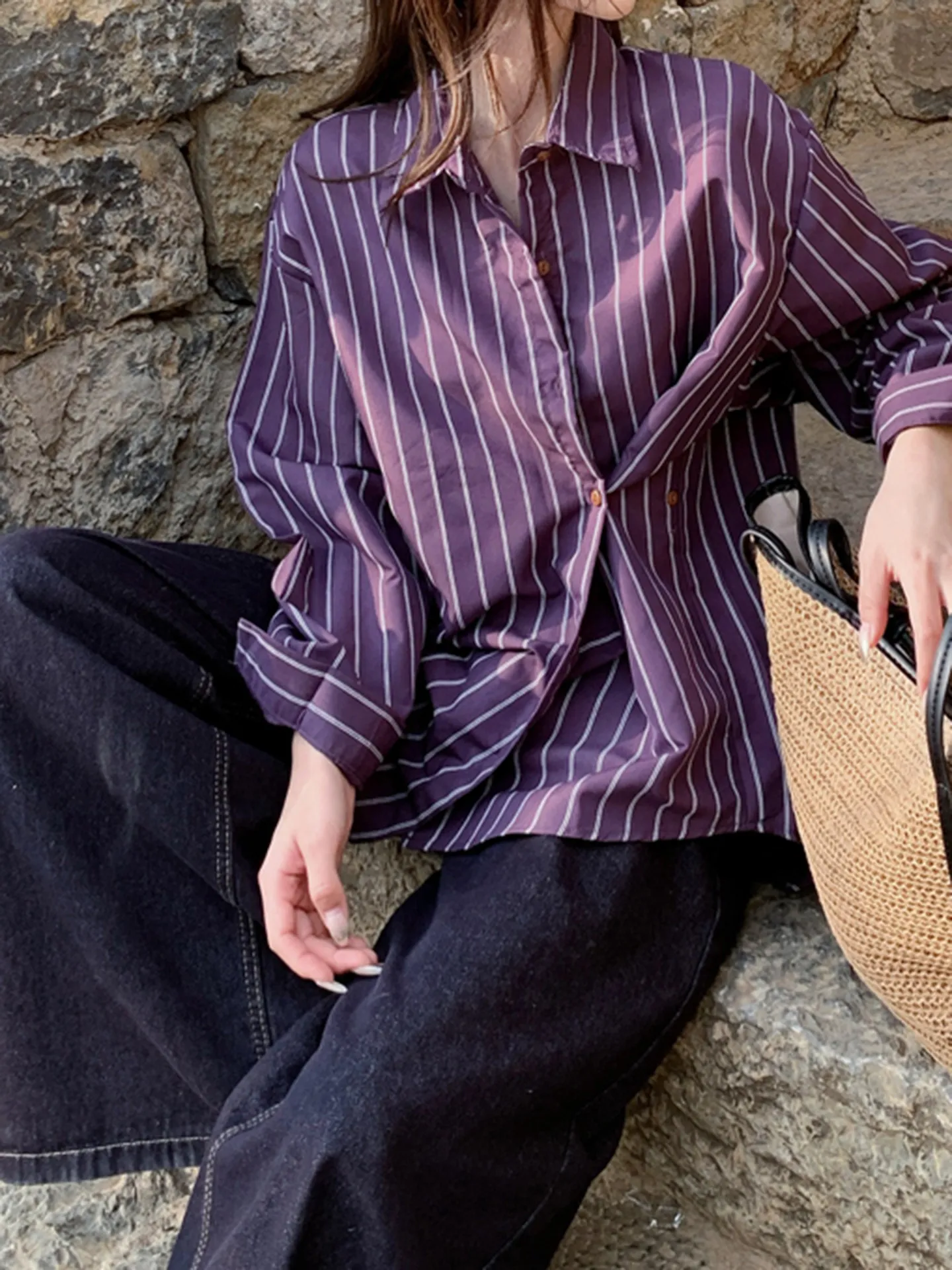 Buttoned Placket Blouse | Savana | Bestsellers