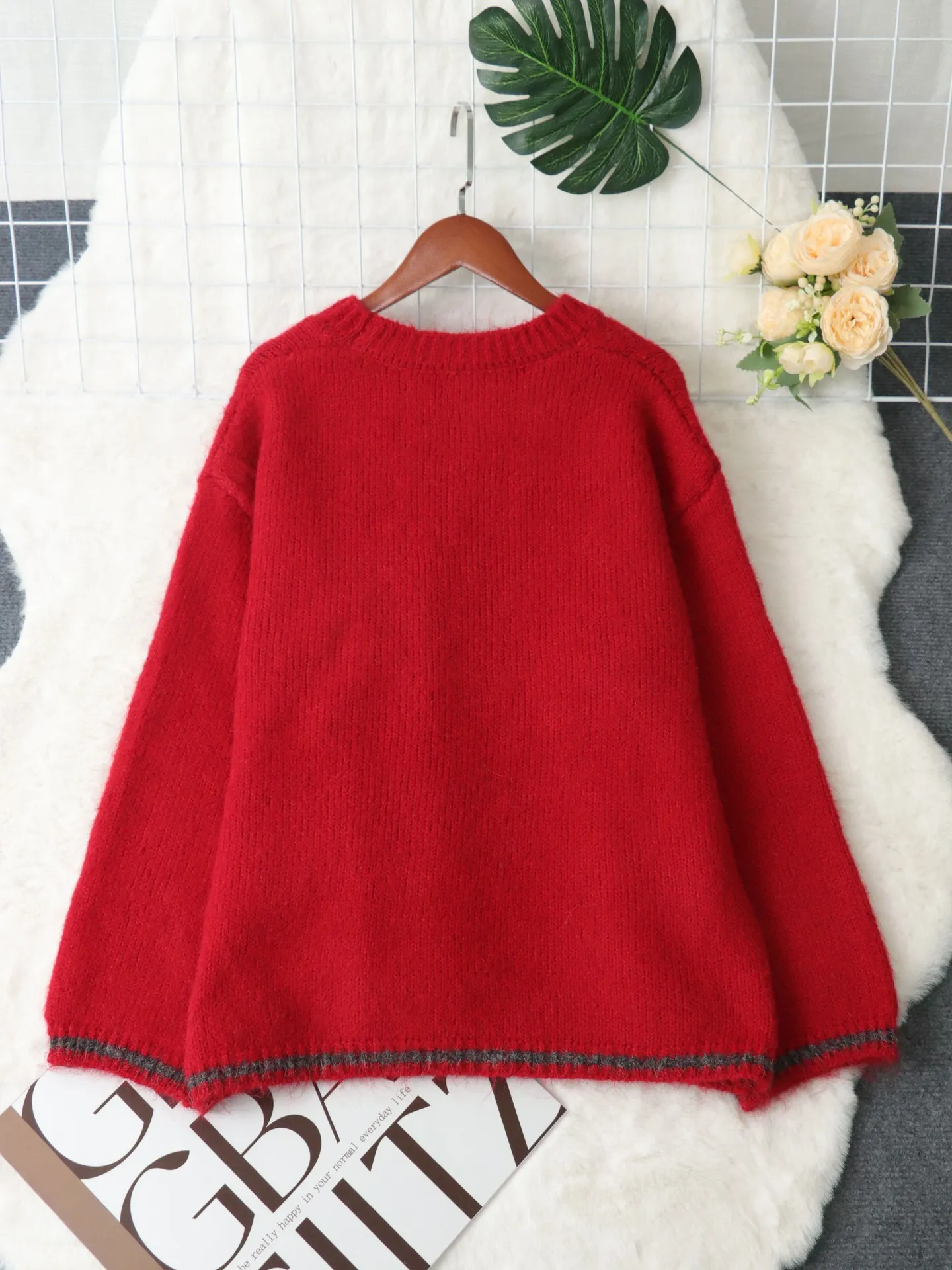 Contrast Knit Pullover | Savana | Bestsellers