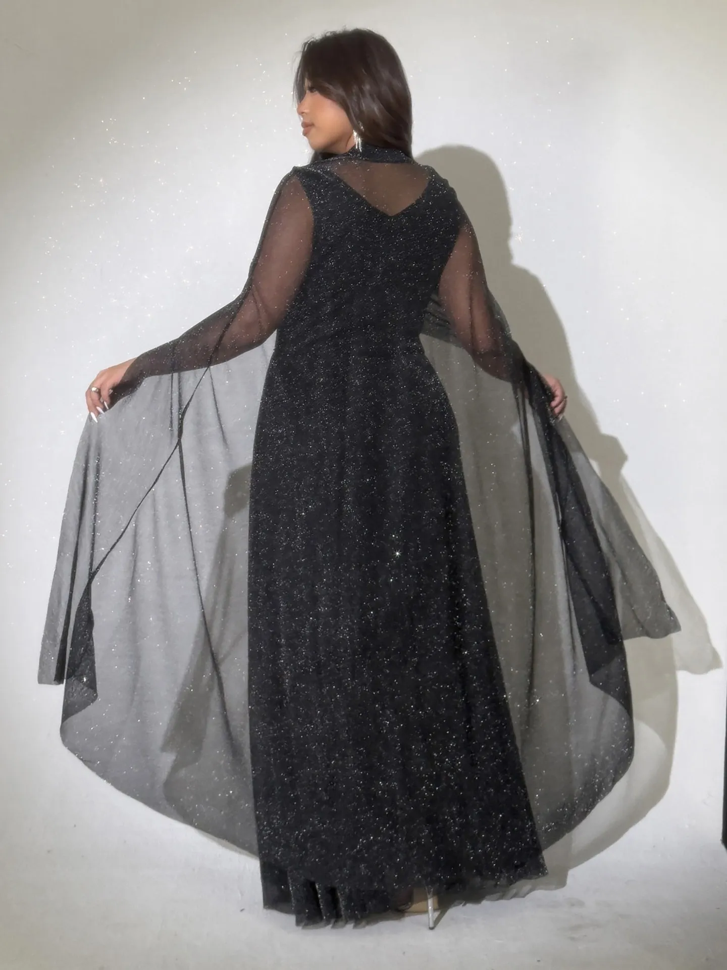 Plus Size Sheer A-Line Dress | Savana | Bestsellers