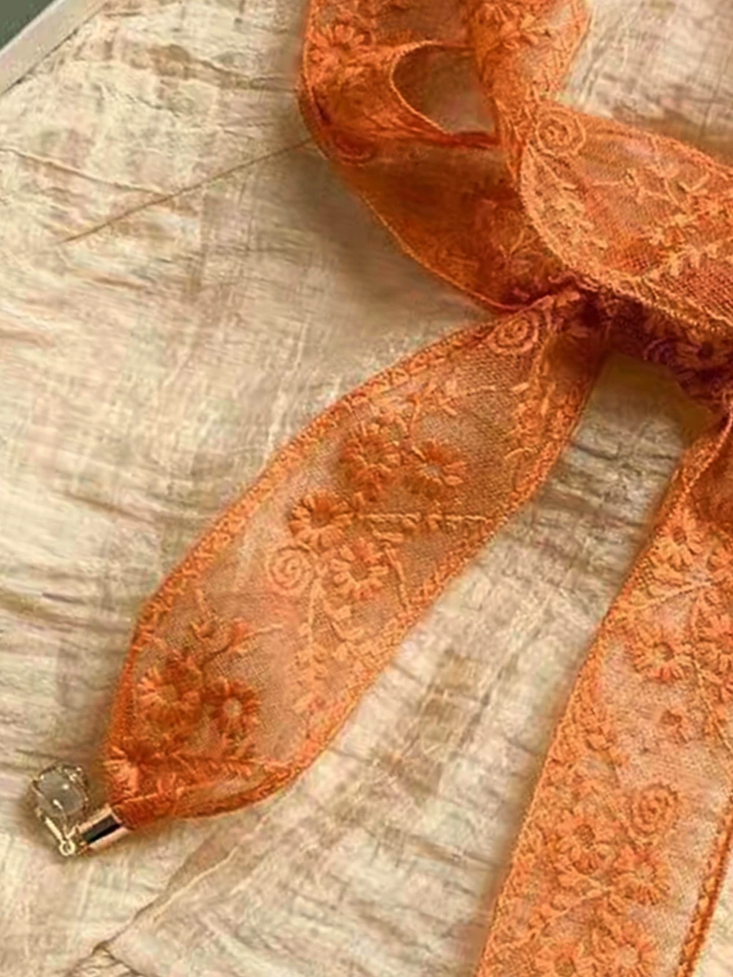 Lace Trim Hair Tie | Savana | Bestsellers