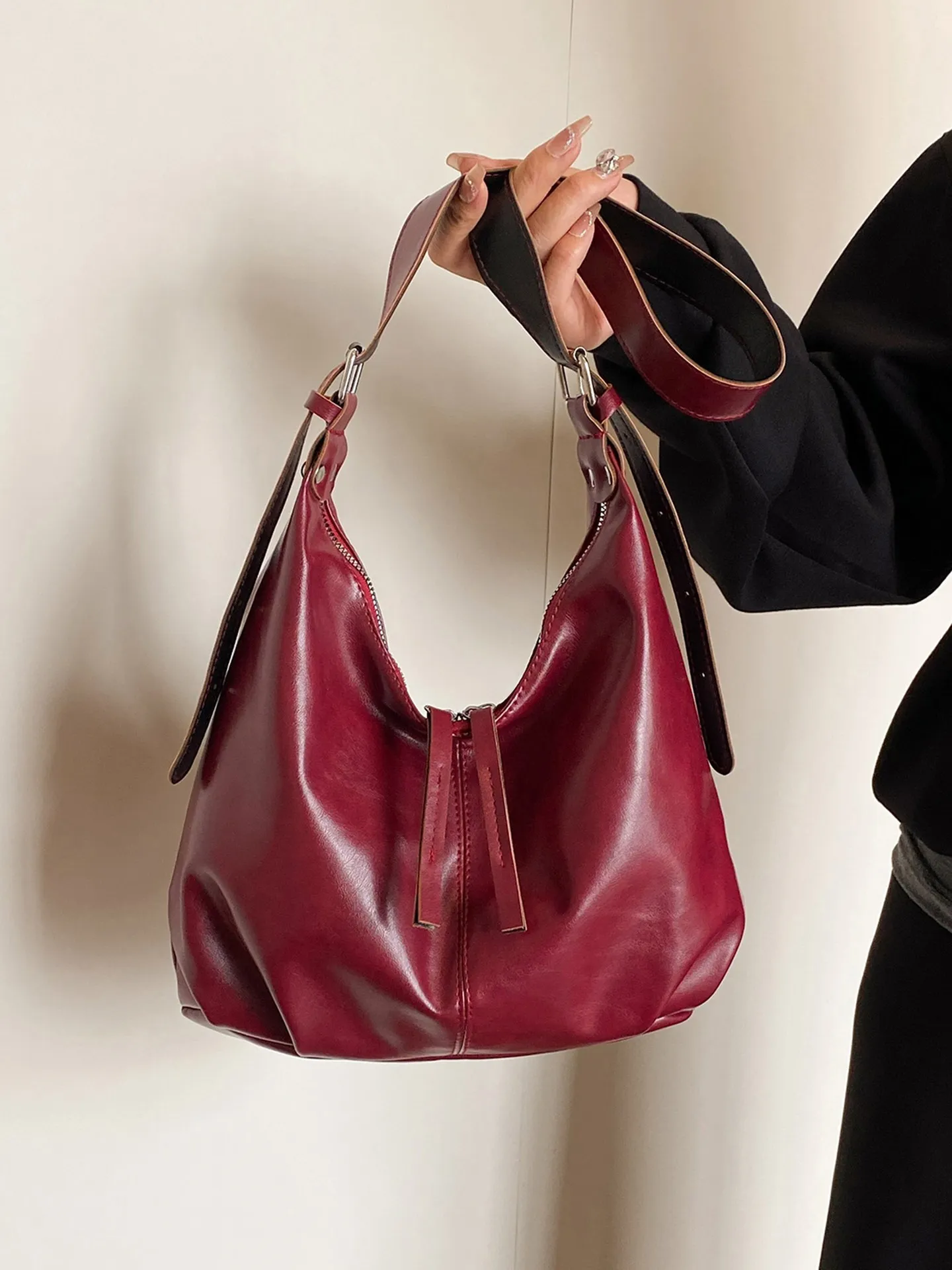 Adjustable Buckle Shoulder Bag | Savana | Bestsellers
