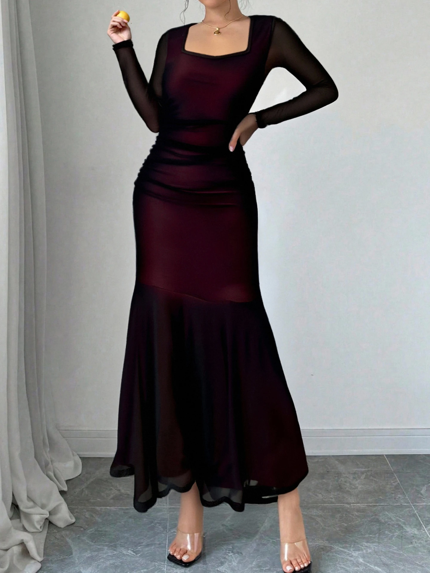 Sheer Bodycon Dress | Savana | Bestsellers