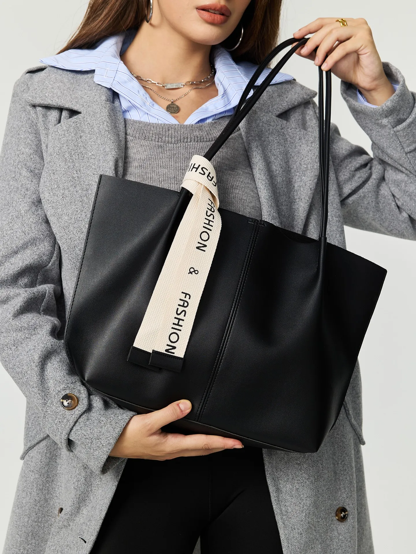 Solid Bucket Totes Bag | Savana | Bestsellers