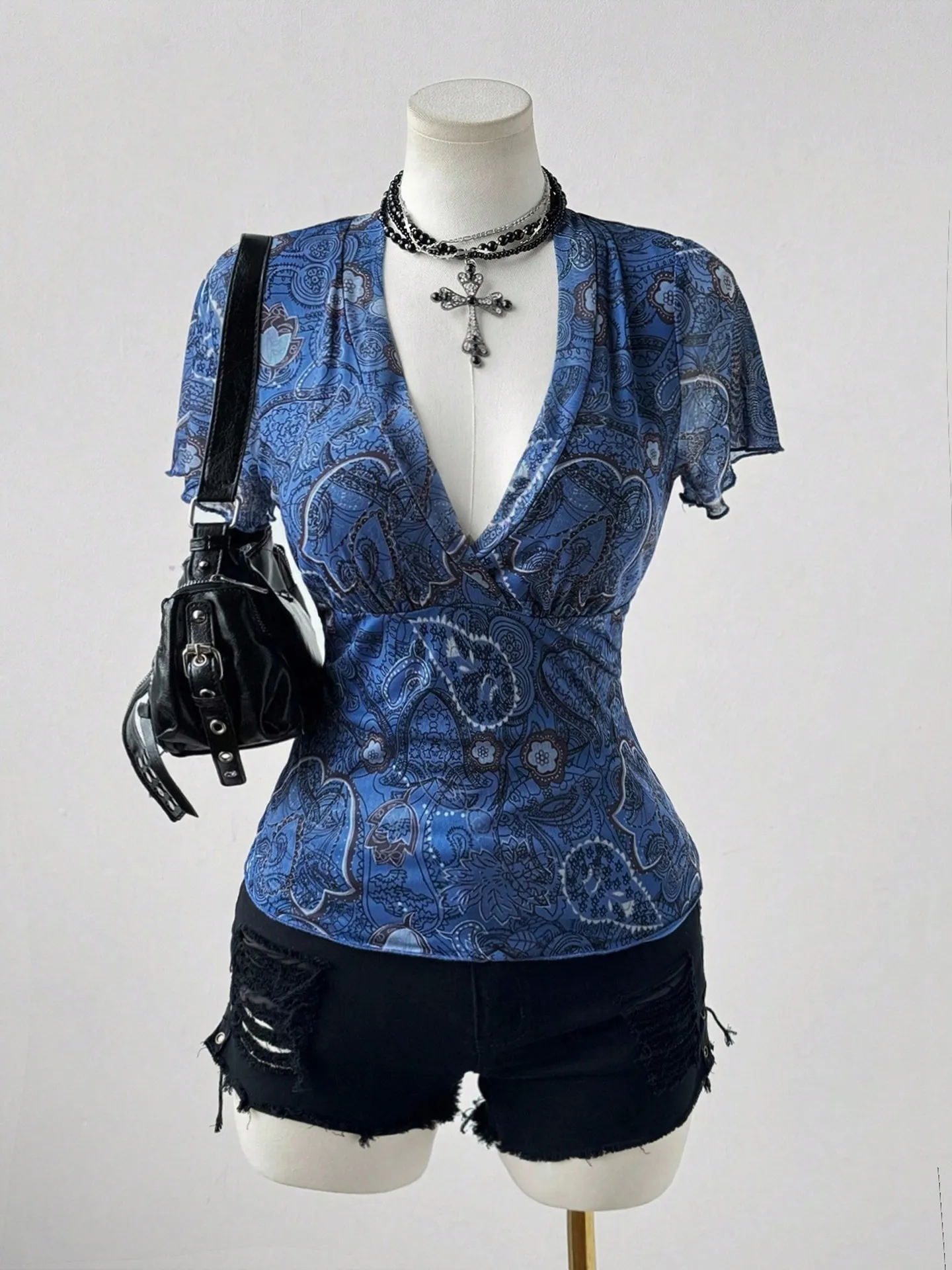 Bohemian Mesh Top | Savana | Bestsellers