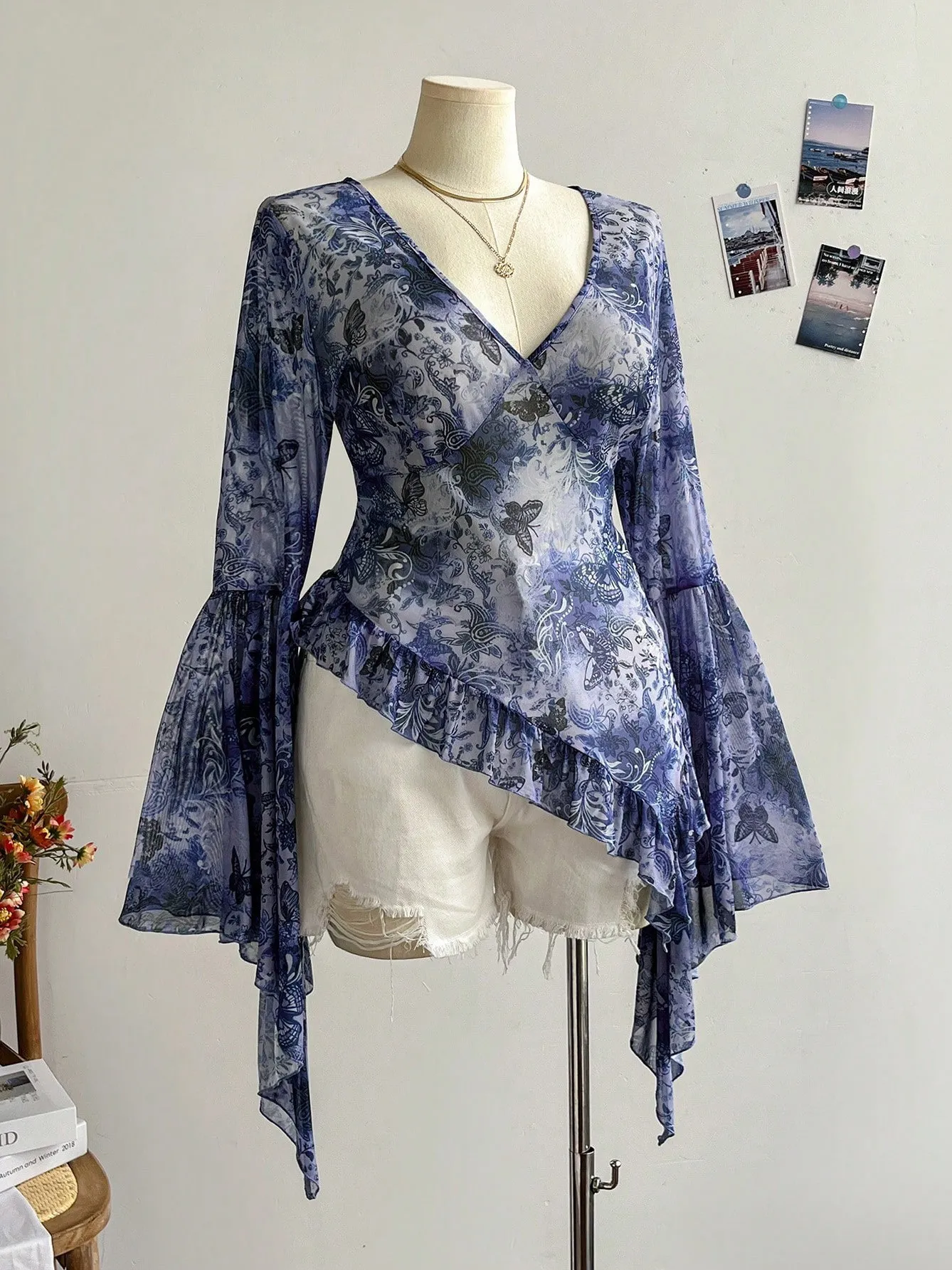 Plus Size Ruffle Top | Savana | Bestsellers