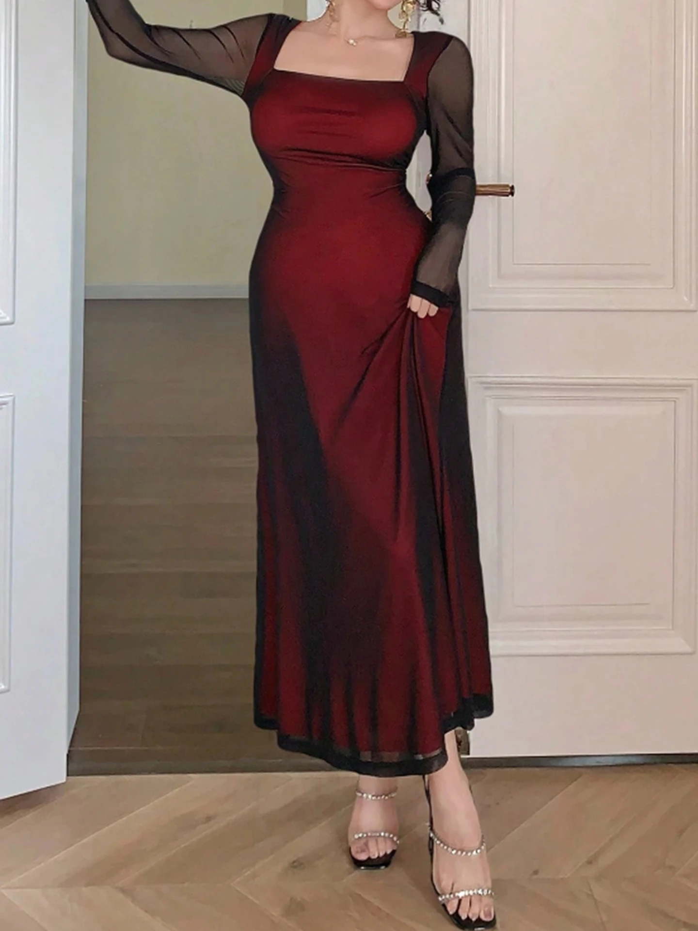Sheer Bodycon Dress | Savana | Bestsellers