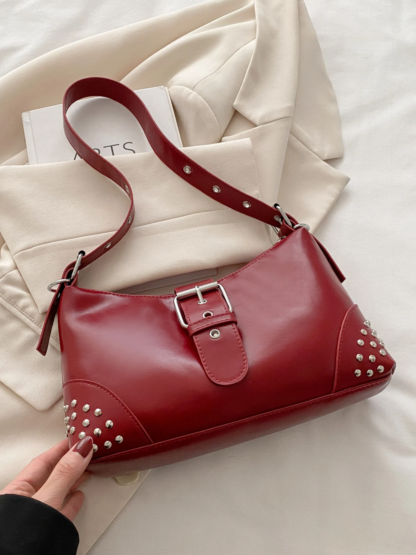 Studded Shoulder Bag | Savana | Bestsellers