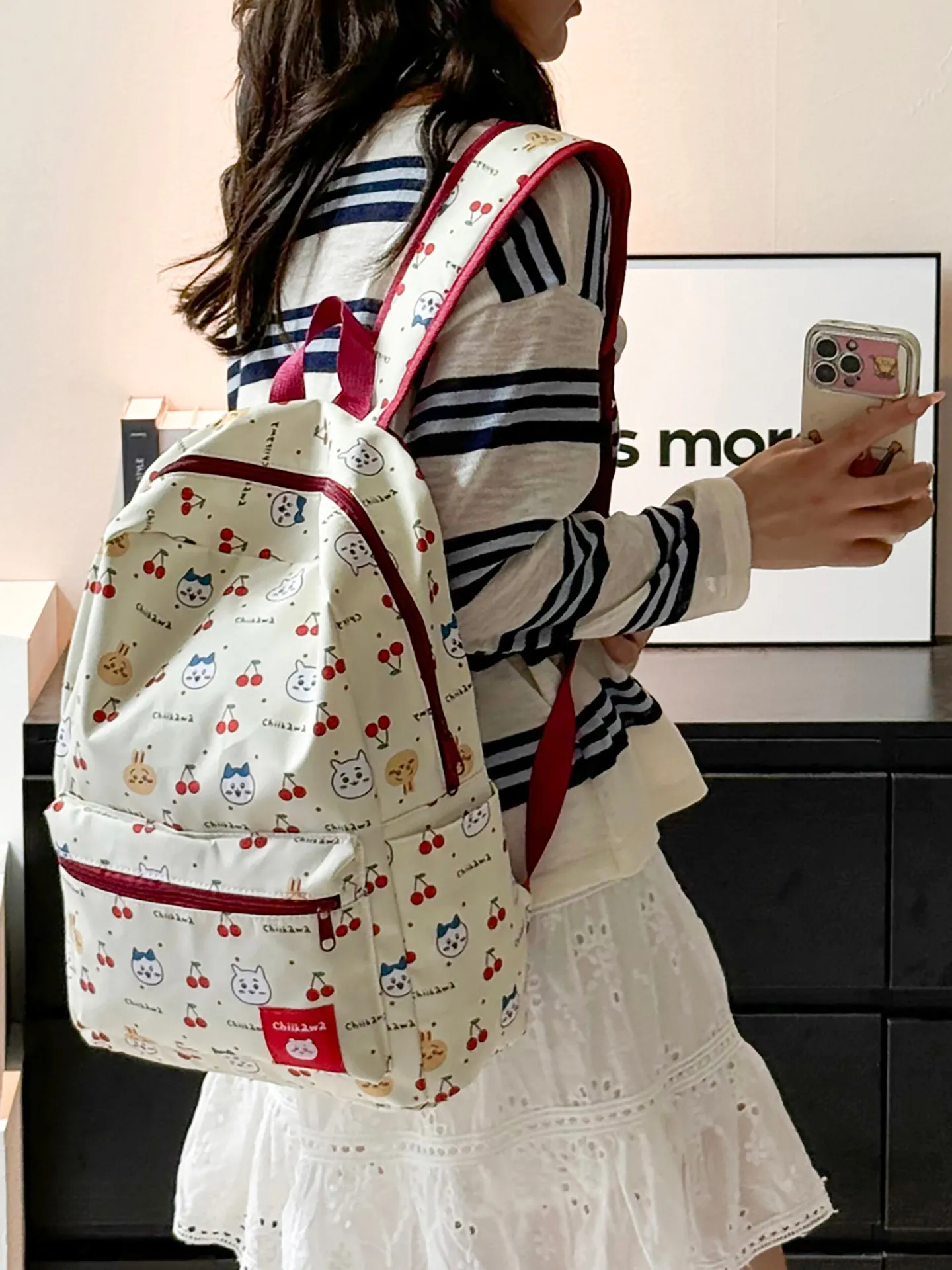 Color Block Backpack | Savana | Bestsellers