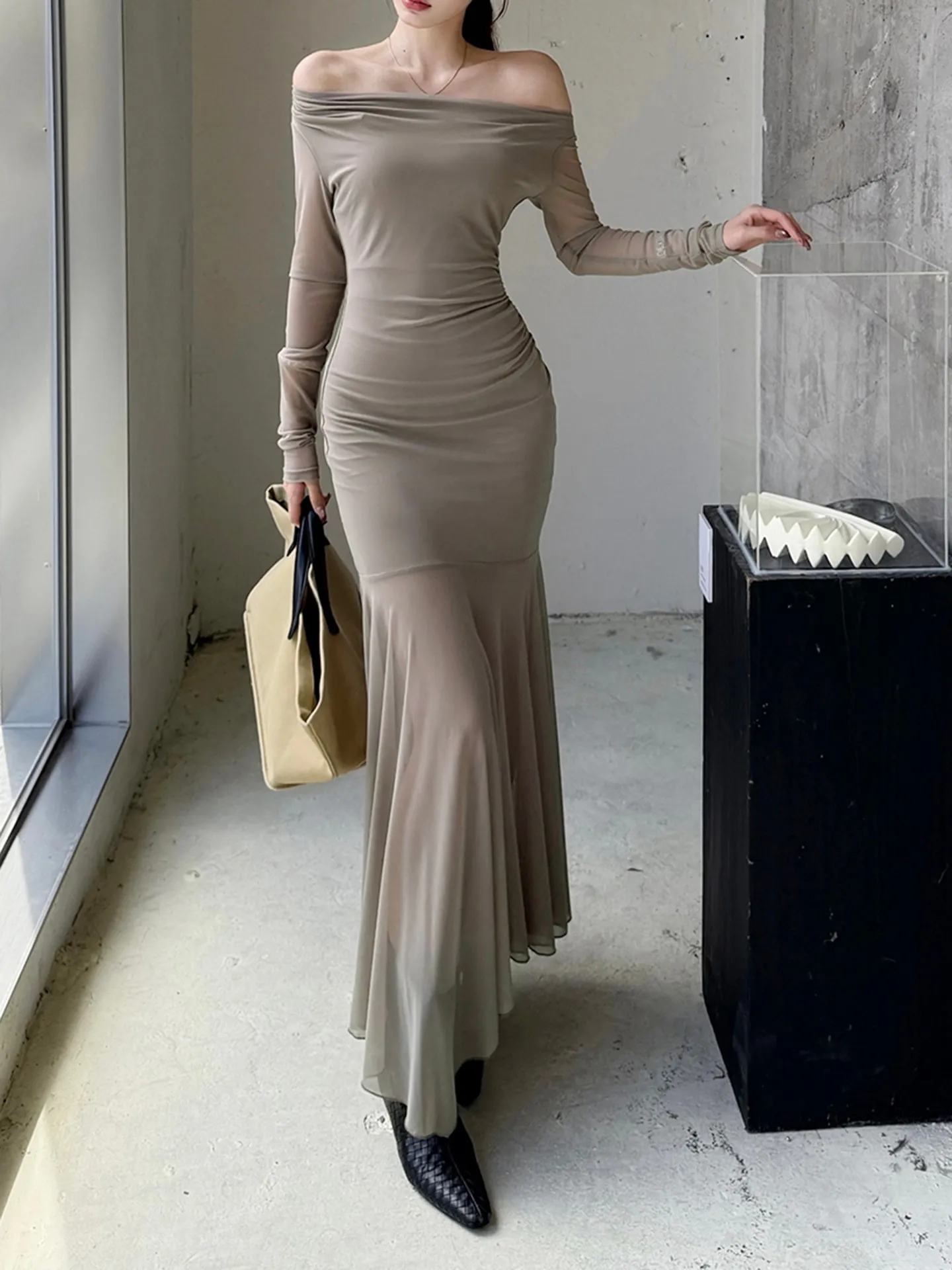 Sheer Bodycon Dress | Savana | Bestsellers