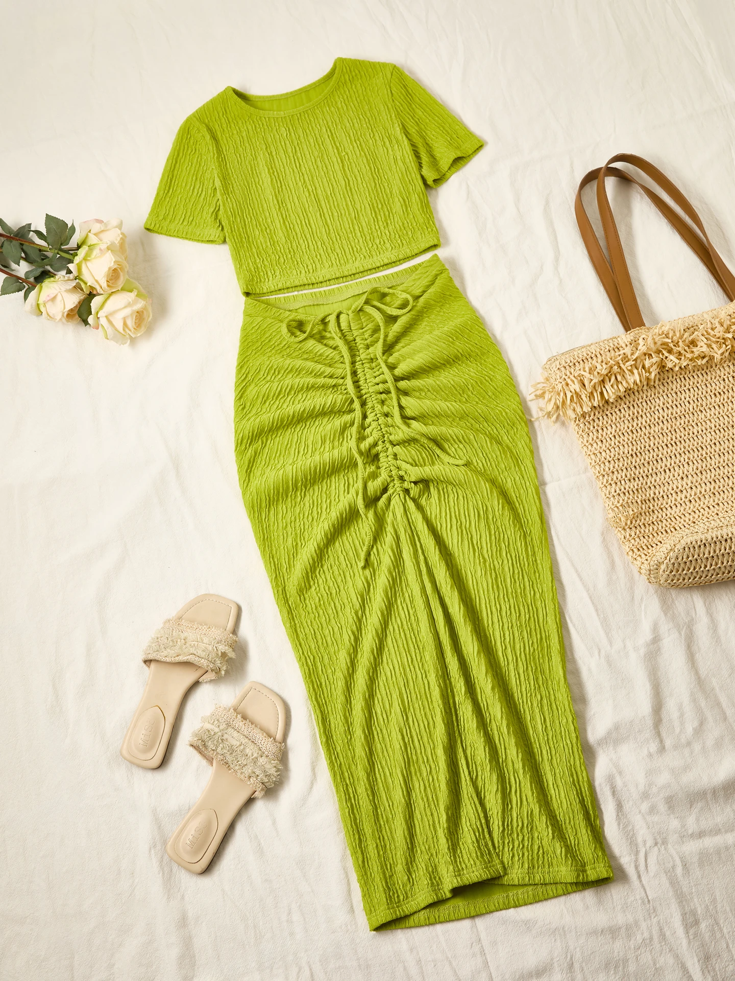 Drawstring Co-ord Set | Savana | Bestsellers