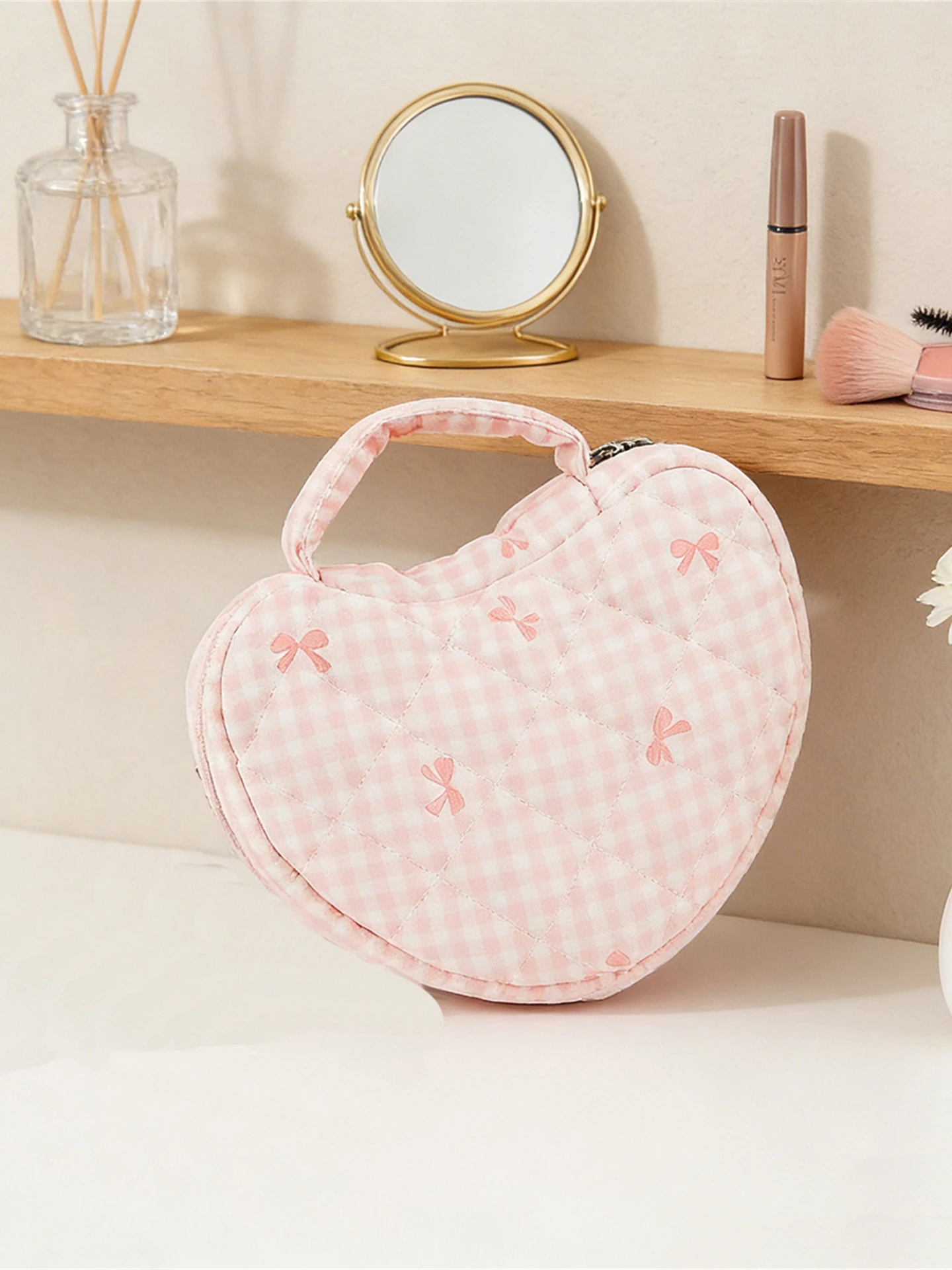 Heart Makeup Bag | Savana | Bestsellers