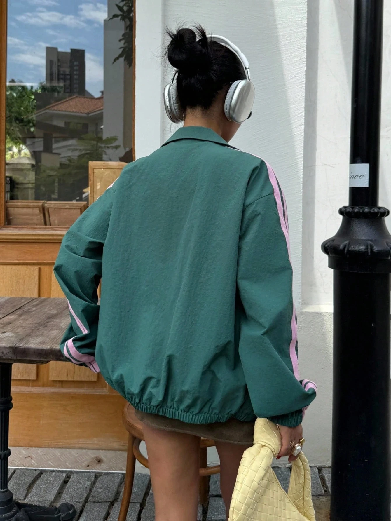 Embroidered Windbreaker Jacket | Savana | Bestsellers