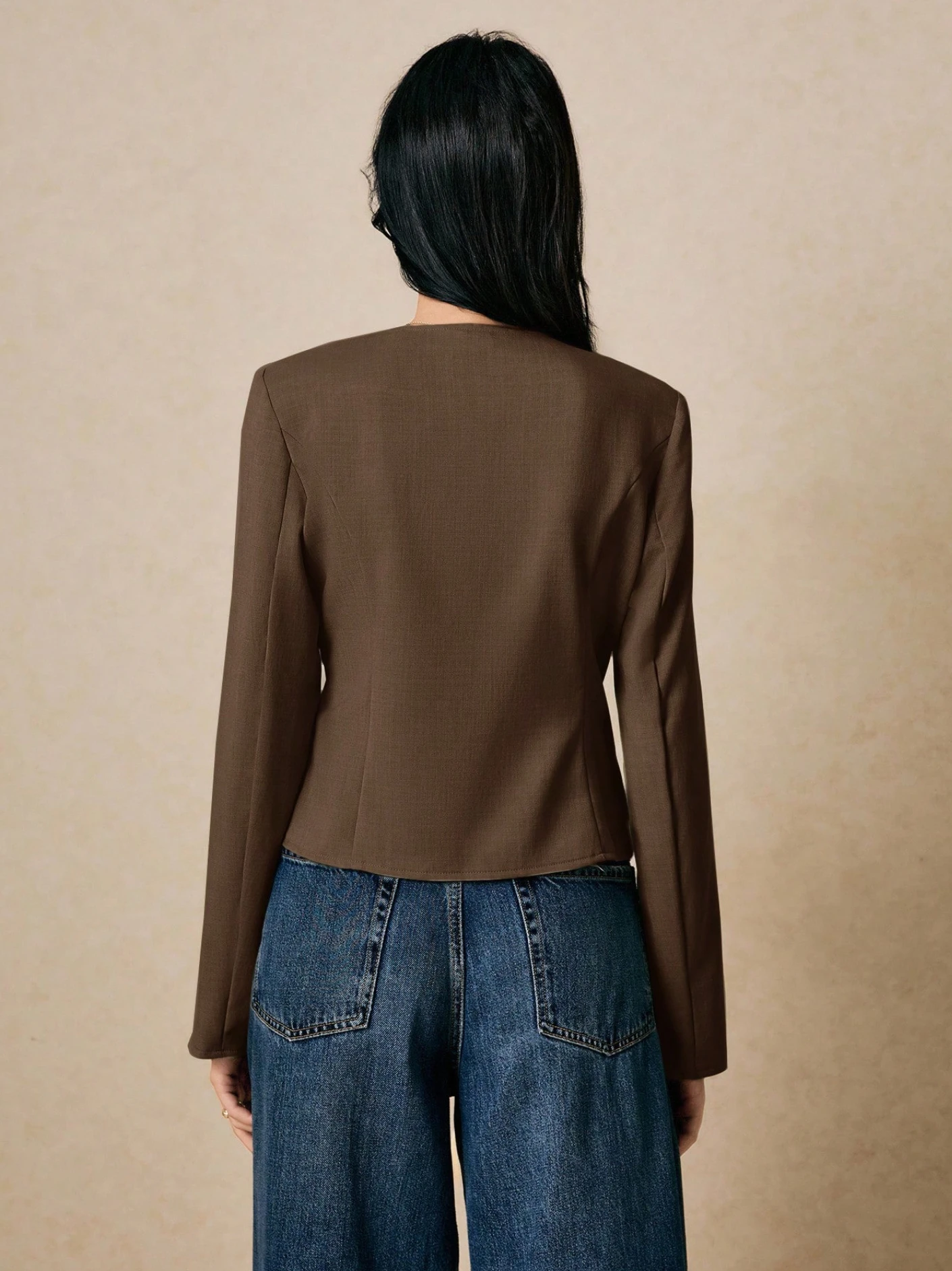 Asymmetric Classic Blazer | Savana | Bestsellers