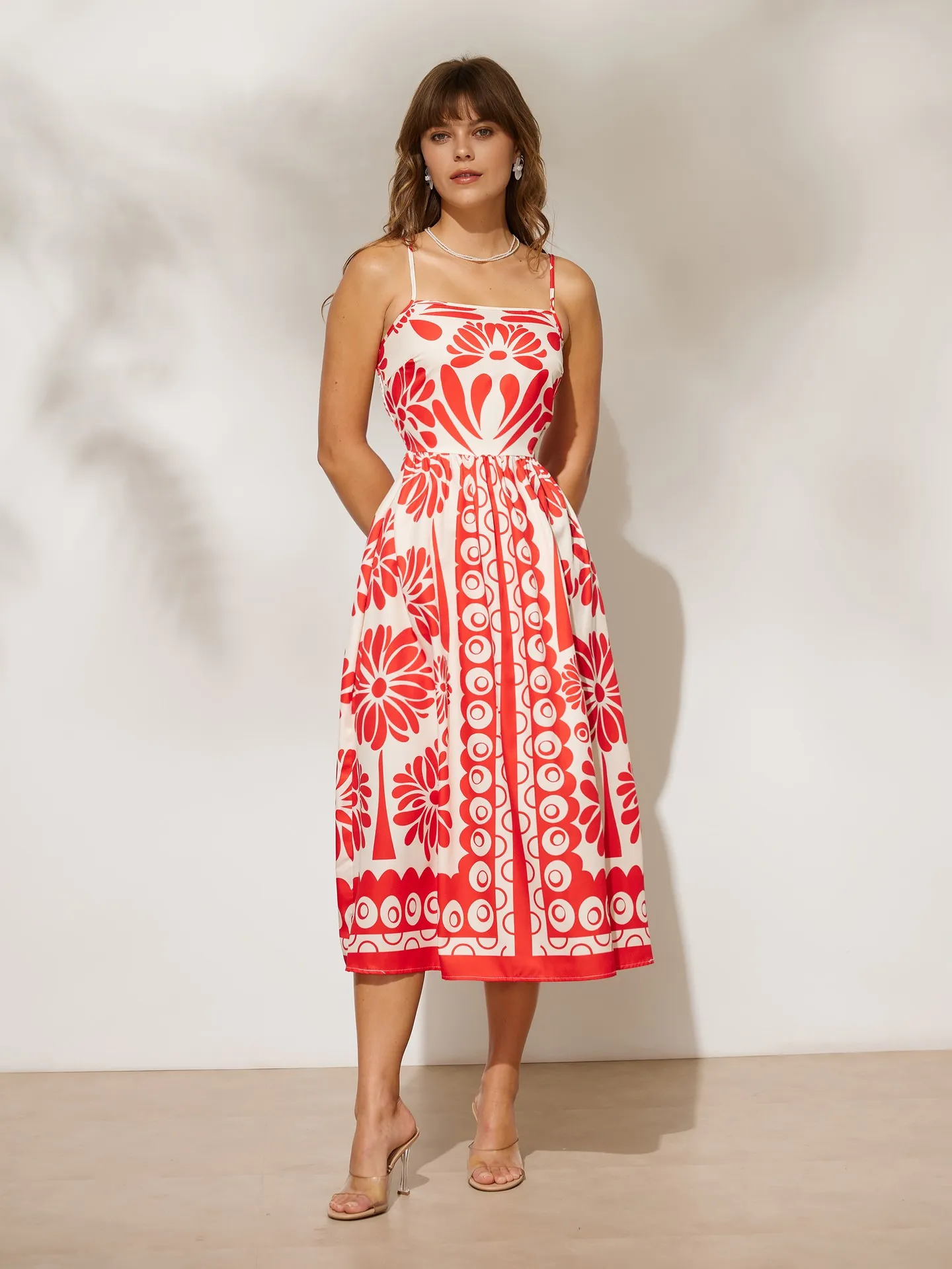 Printed A-Line Dress | Savana | Bestsellers