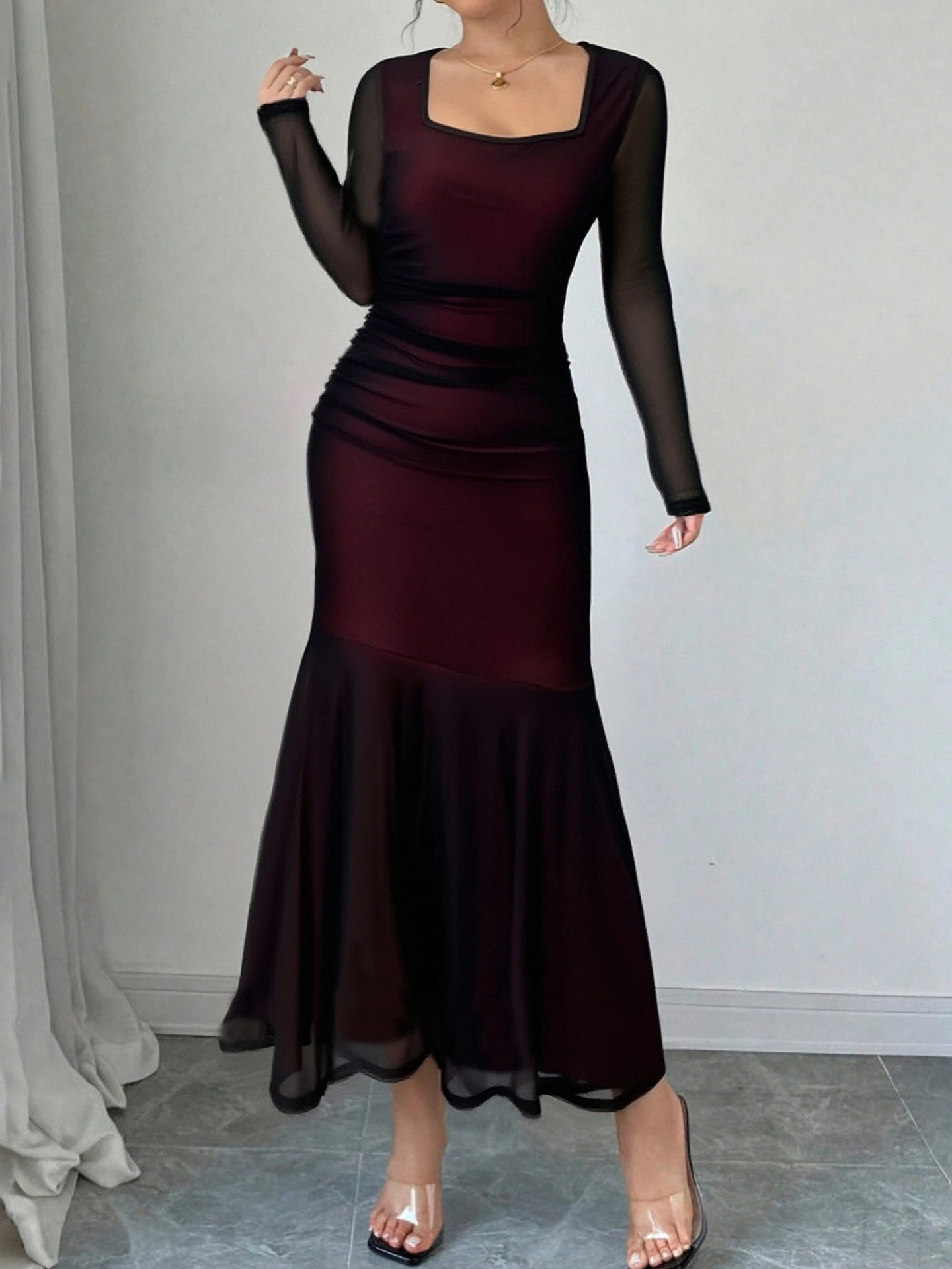 Sheer Bodycon Dress | Savana | Bestsellers