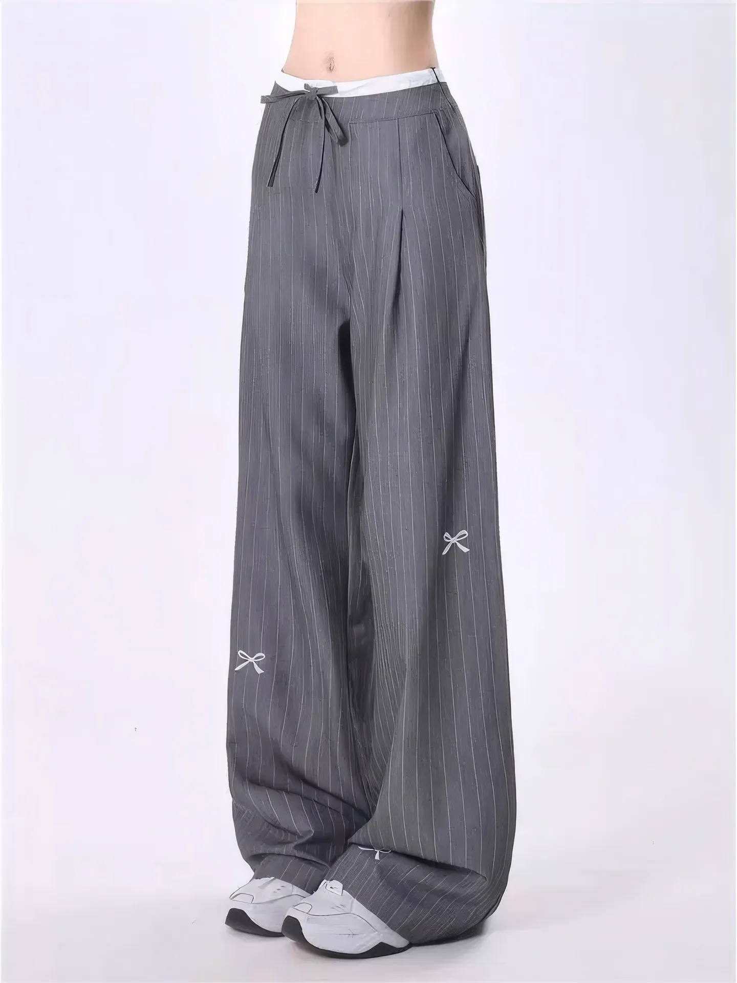 Drawstring Straight Leg Pants | Savana | Bestsellers