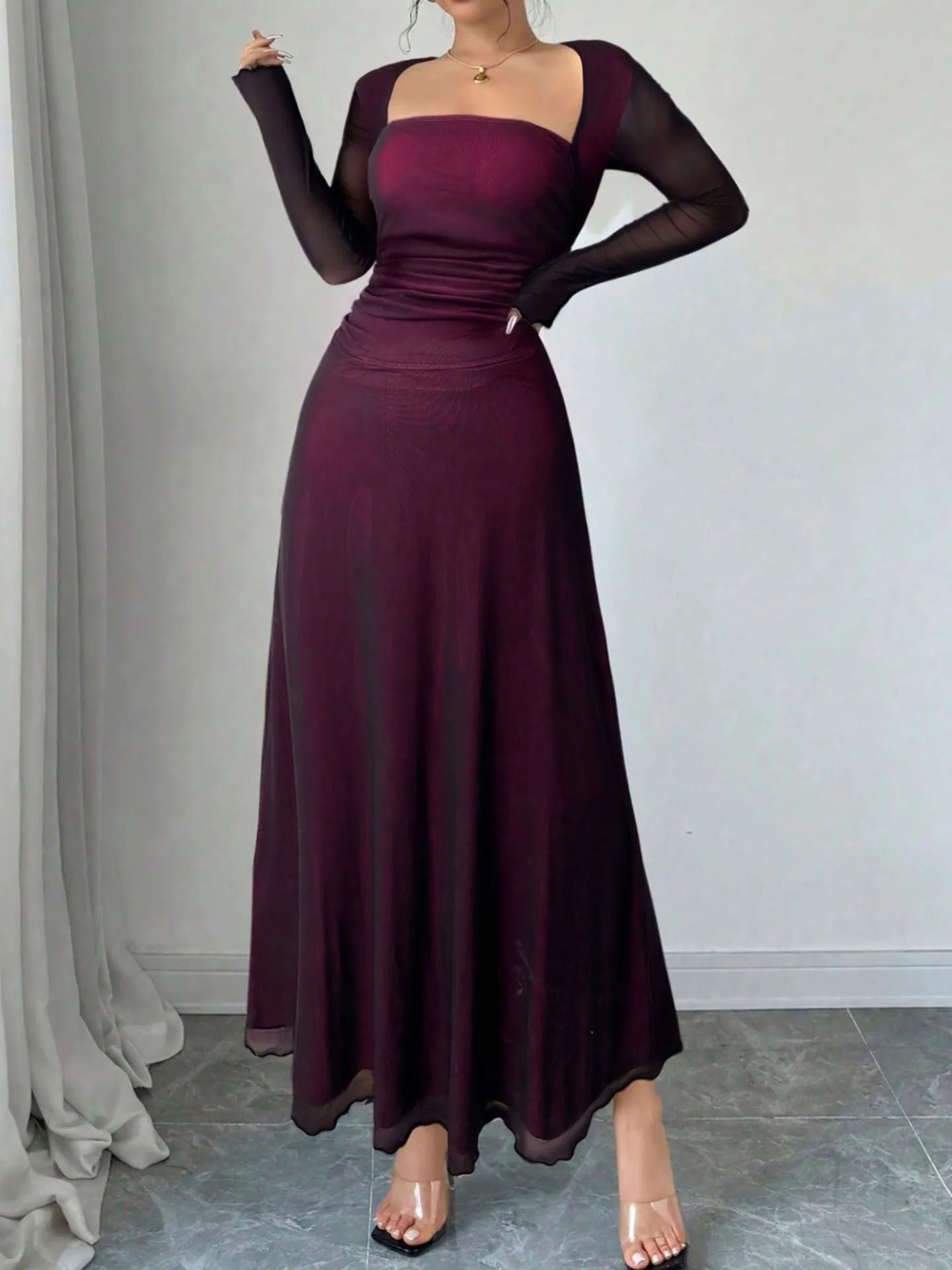 Sheer Bodycon Dress | Savana | Bestsellers