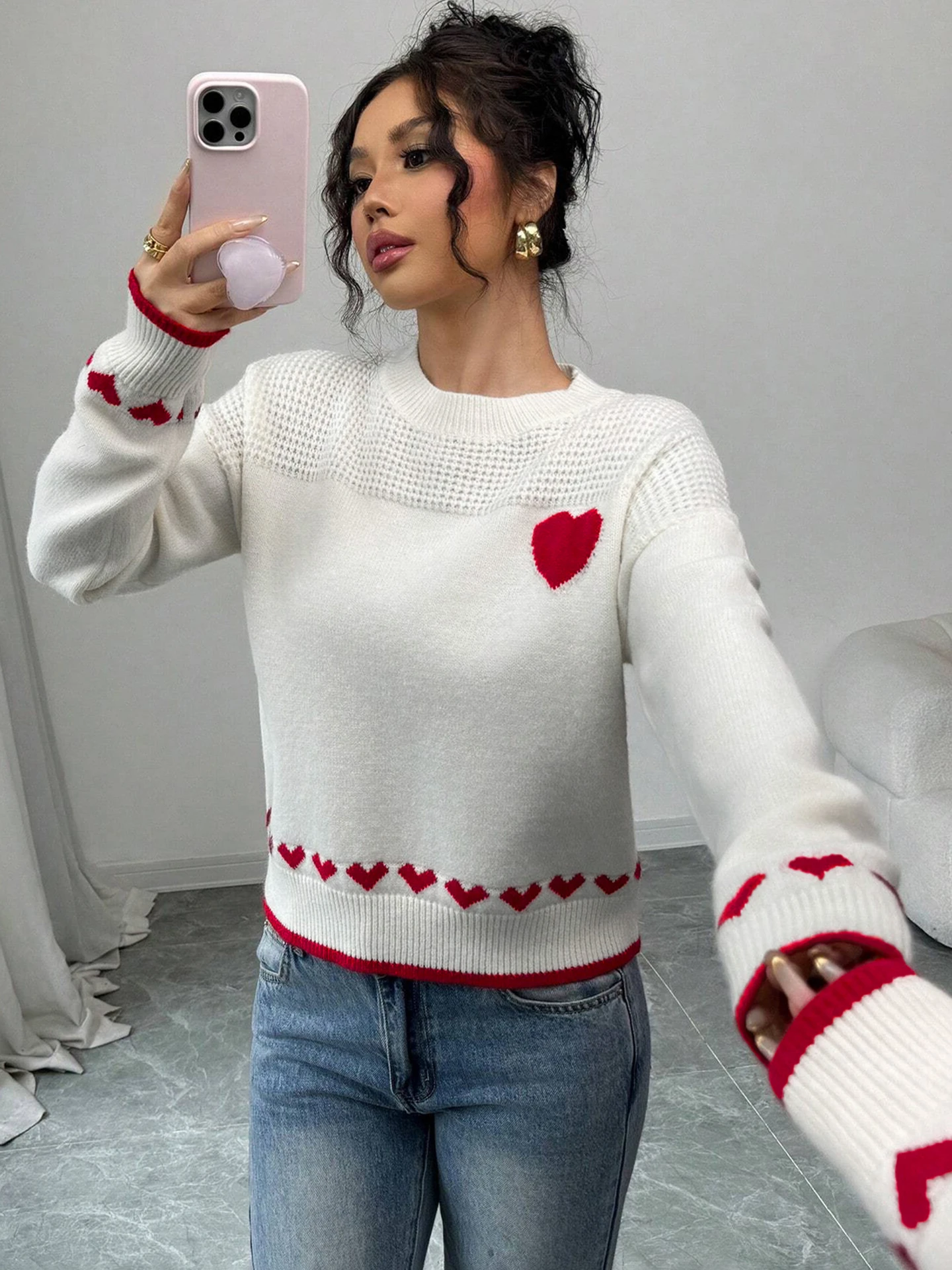 Contrast Knit Pullover | Savana | Bestsellers