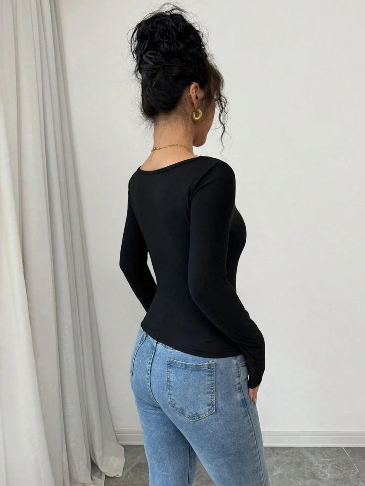 Scallop Edge Top | Savana | Bestsellers