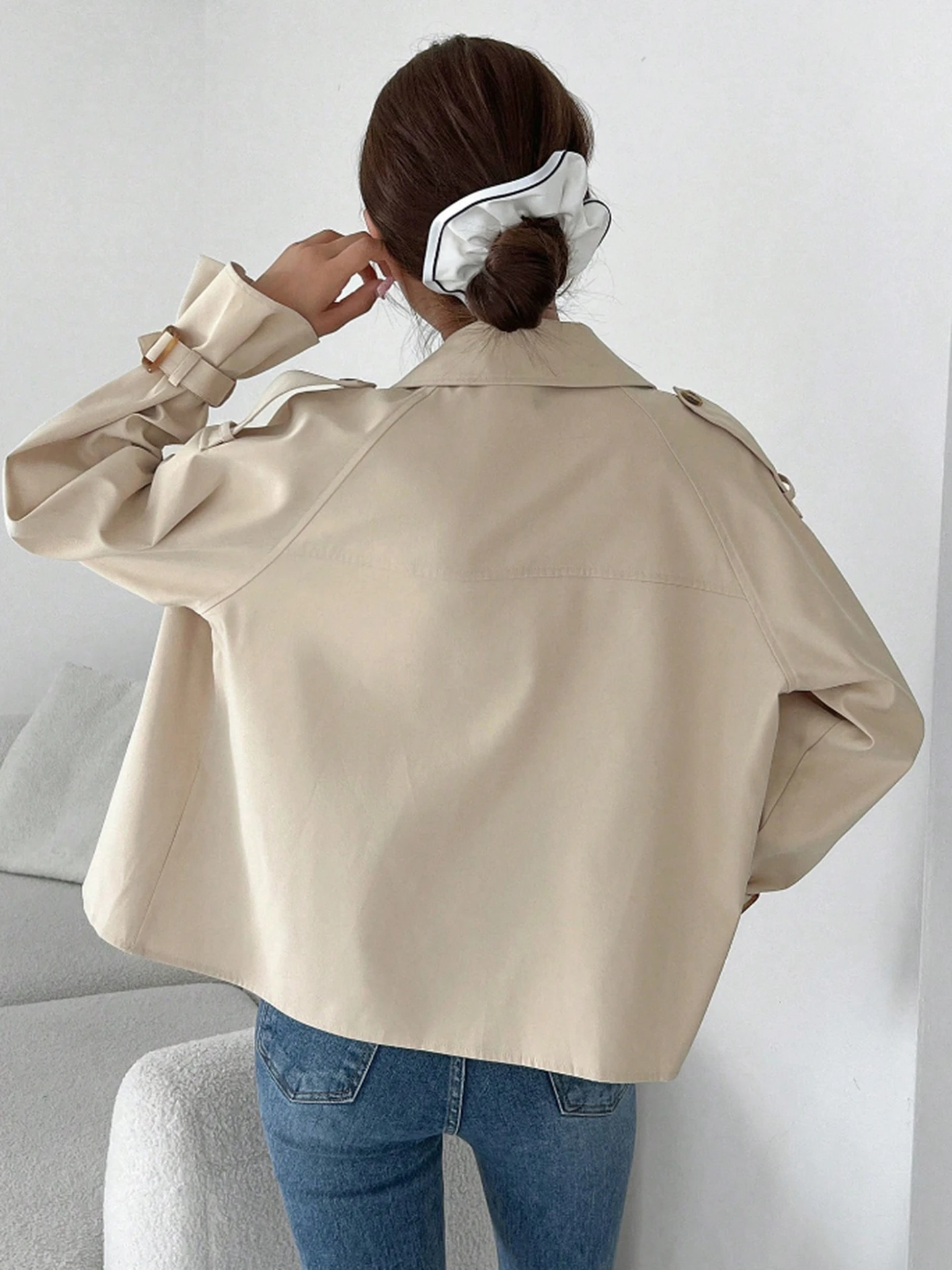 Front Flap Trench Coat | Savana | Bestsellers