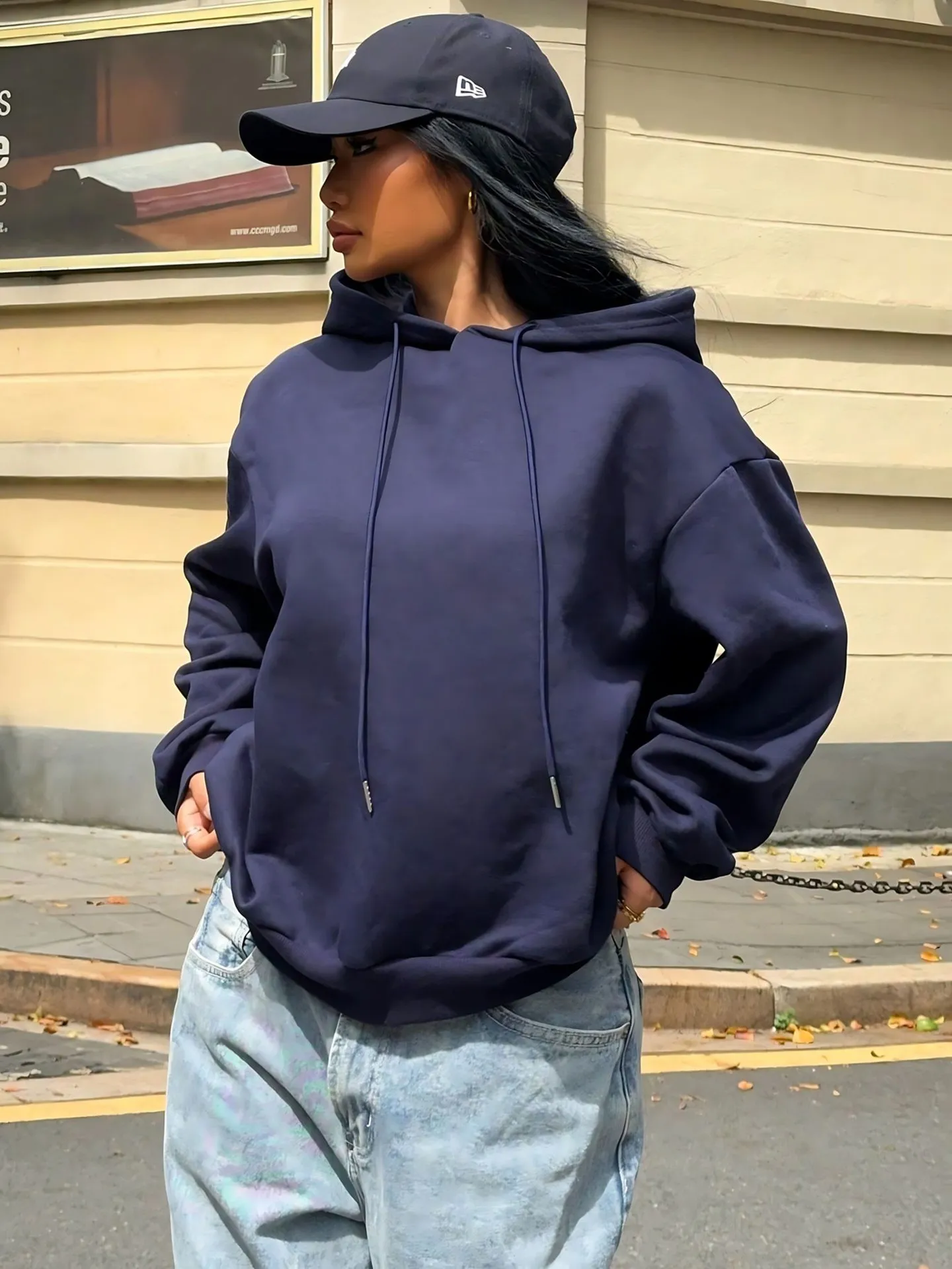 Drawstring Pullover Sweatshirt | Savana | Bestsellers