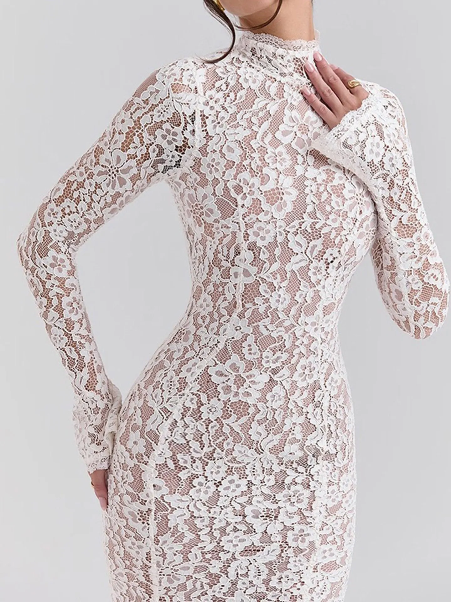 Sheer Bodycon Dress | Savana | Bestsellers