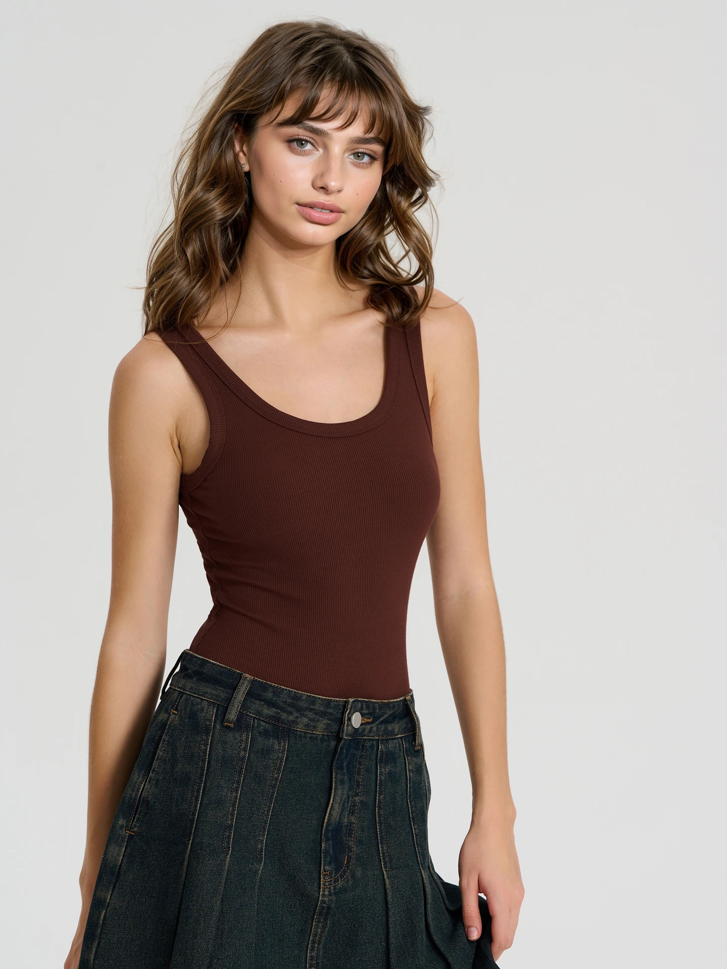 Ribbed Tank Bodysuit | Savana | Bestsellers