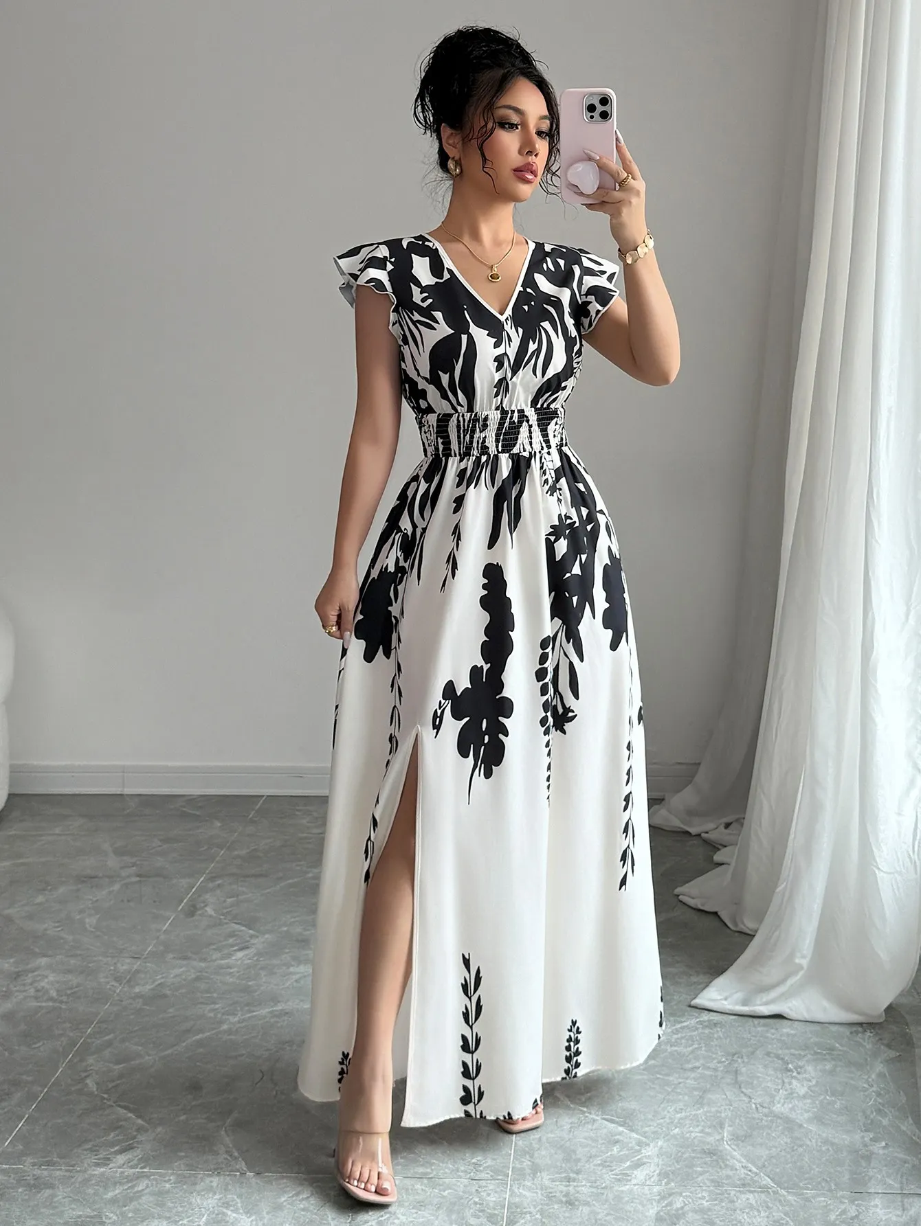 Slit A-Line Dress | Savana | Bestsellers