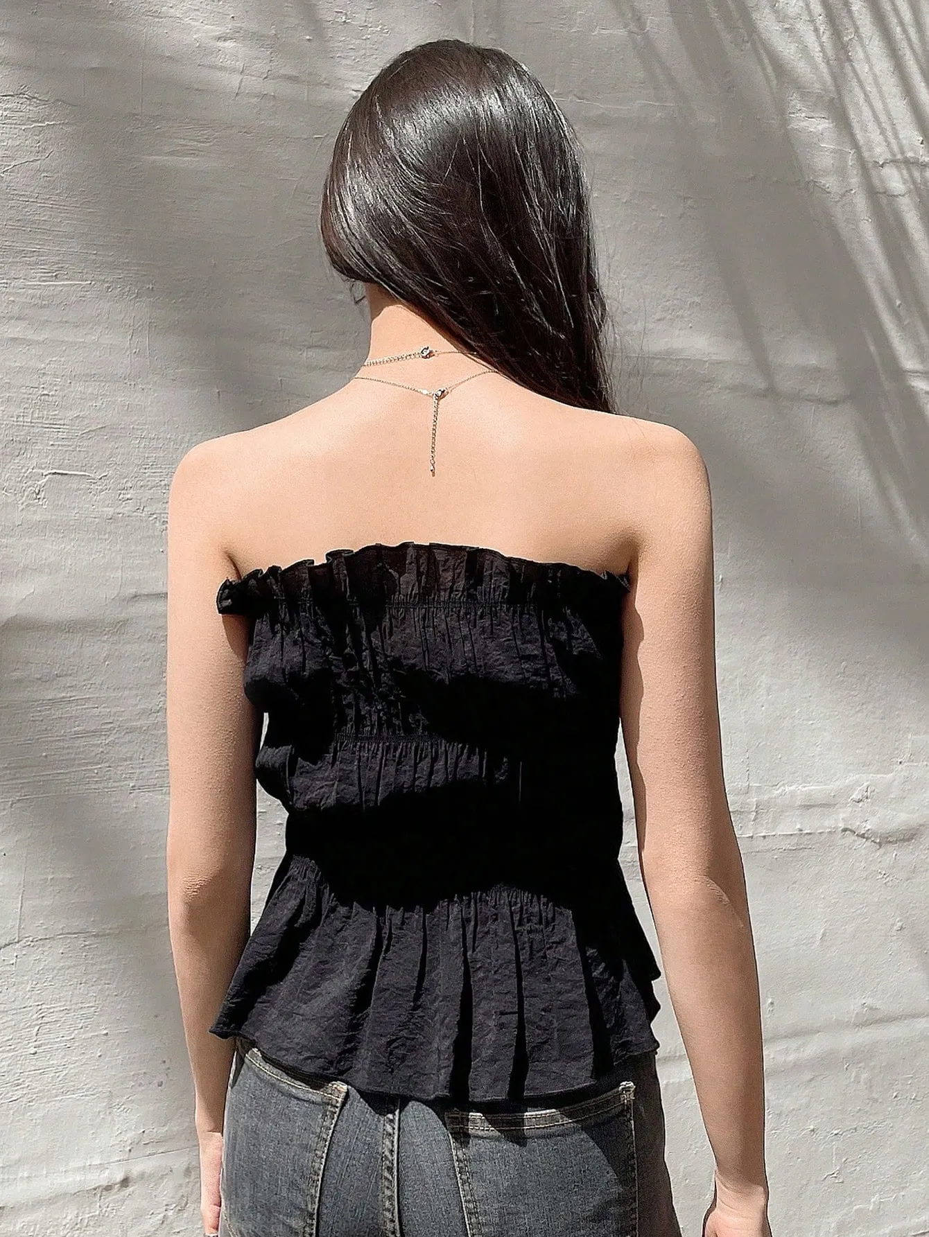 Ruffle Tube Top | Savana | Bestsellers