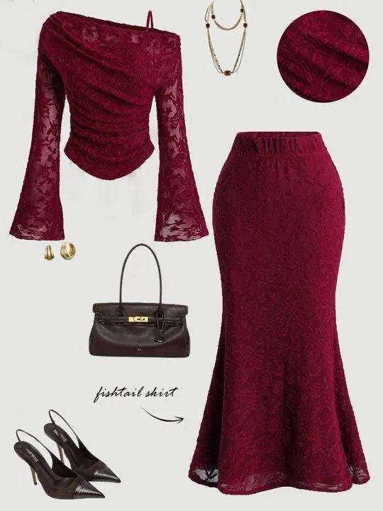 Draped Co-ord Set | Savana | Bestsellers
