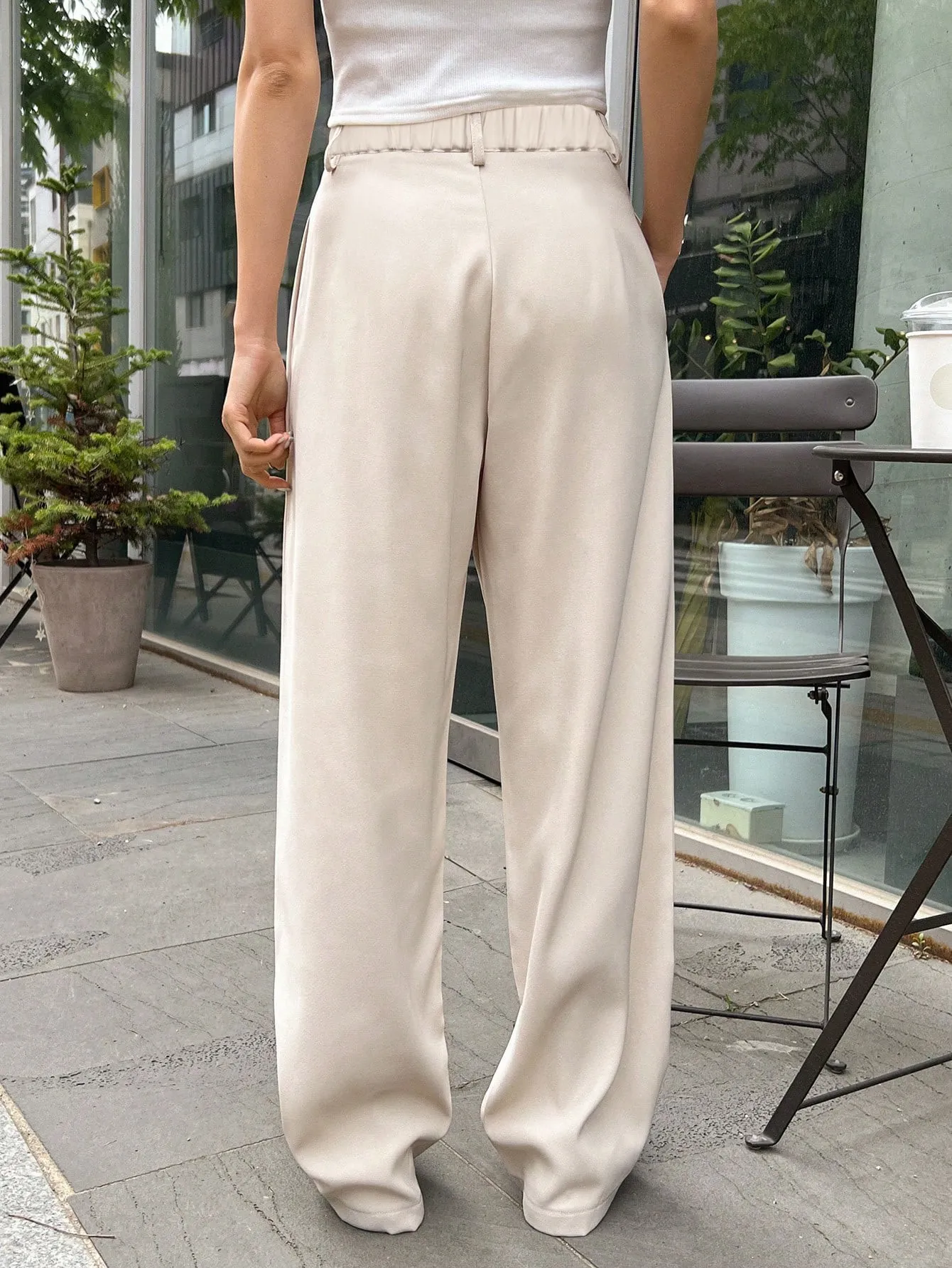 Darted Straight Leg Pants | Savana | Bestsellers