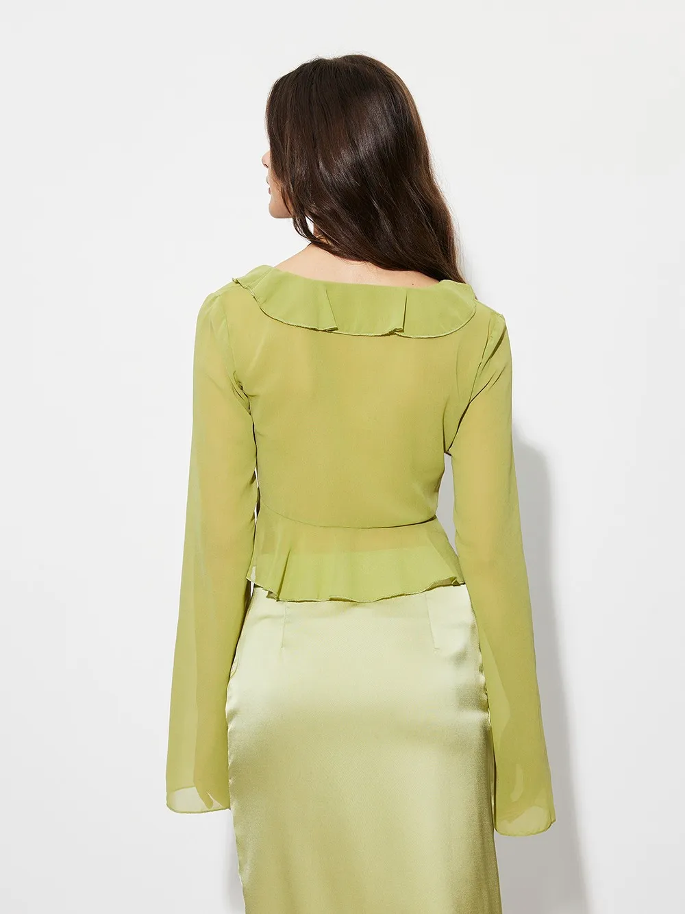 Ruffle Placket Blouse | Savana | Bestsellers