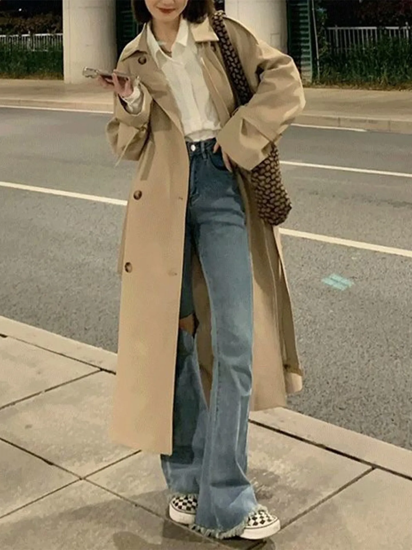 Belted Trench Coat | Savana | Bestsellers
